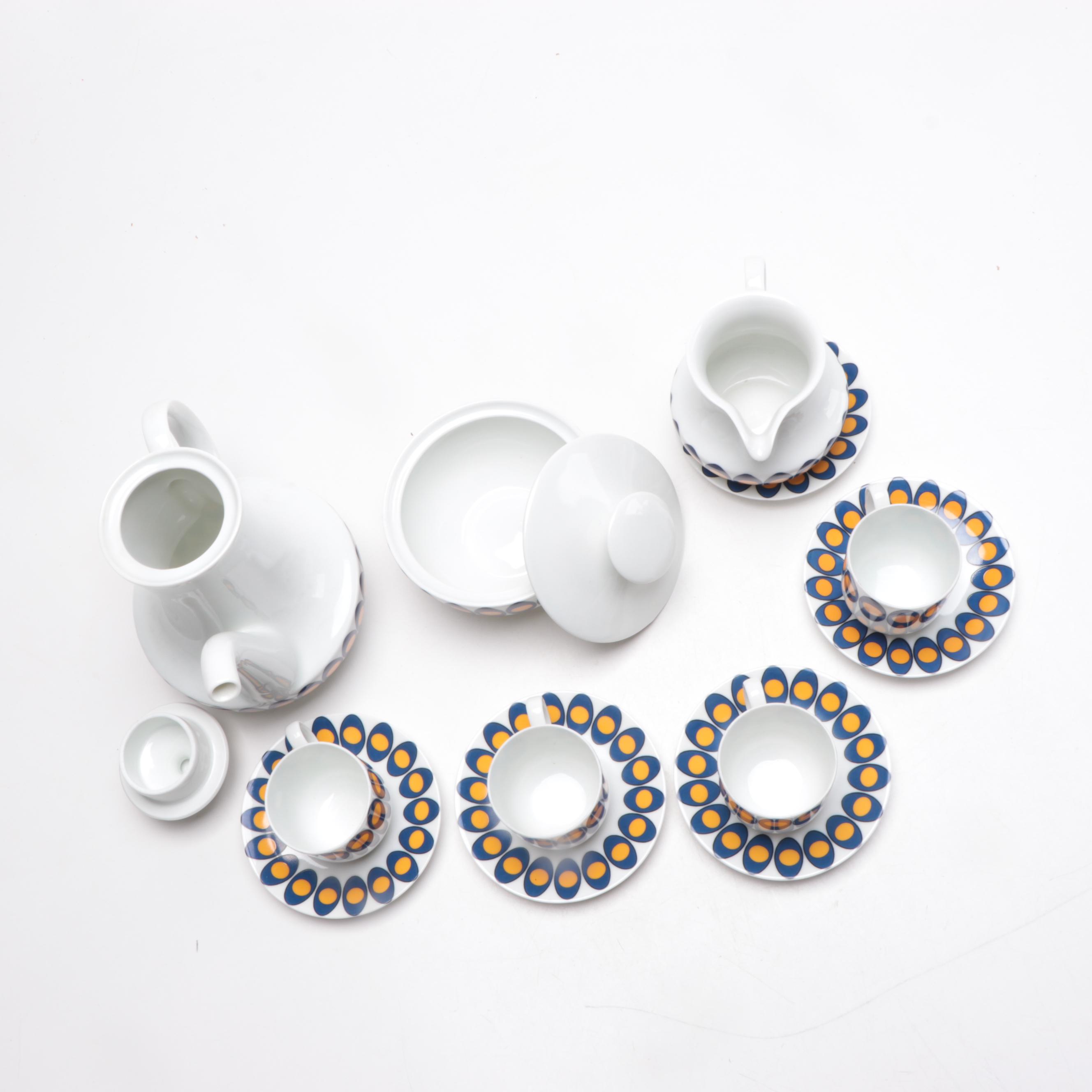 Renner "Mon Cheri" Porcelain Tea Set, Late 20th Century | EBTH