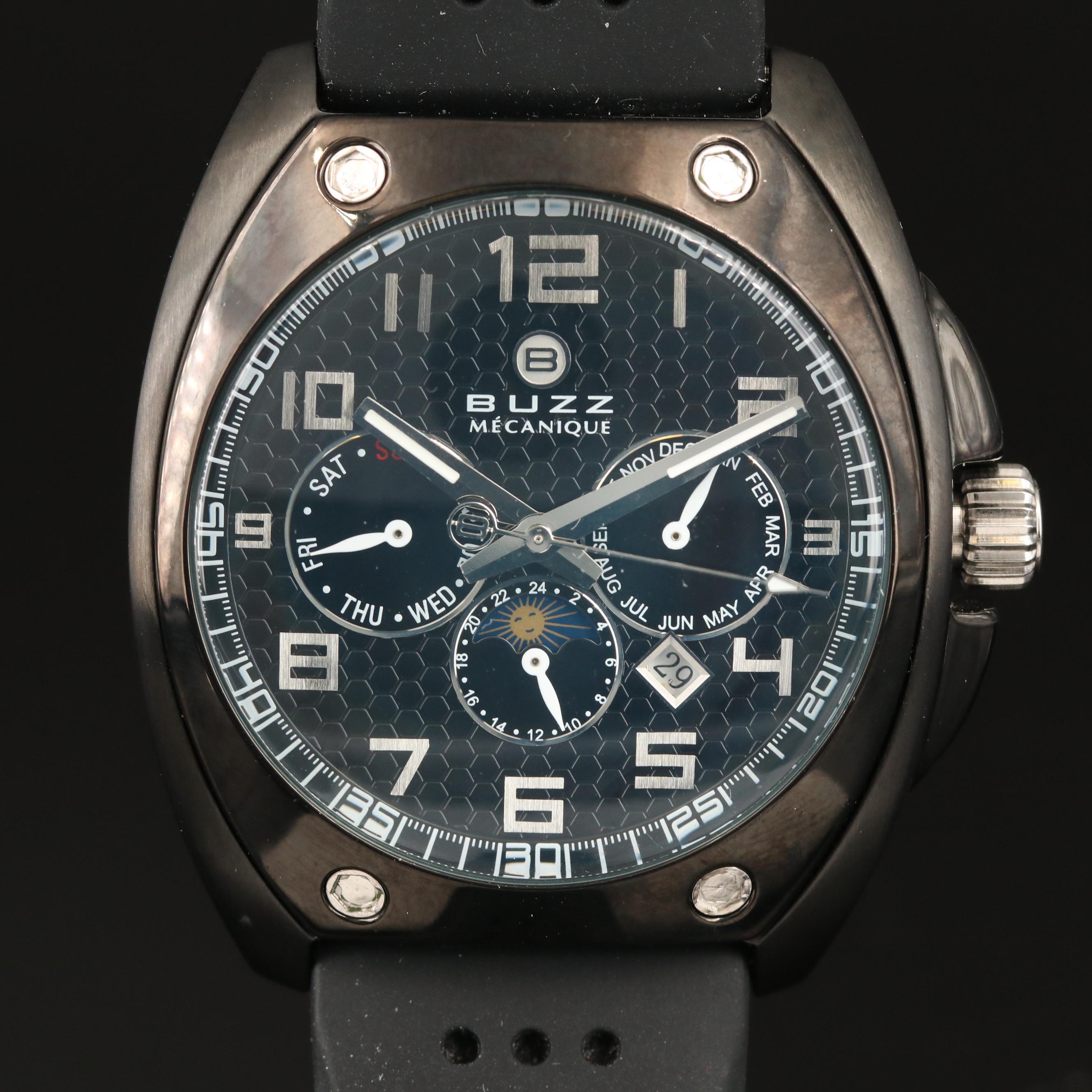 Buzz Triple Calendar Stainless Steel Automatic Wristwatch | EBTH