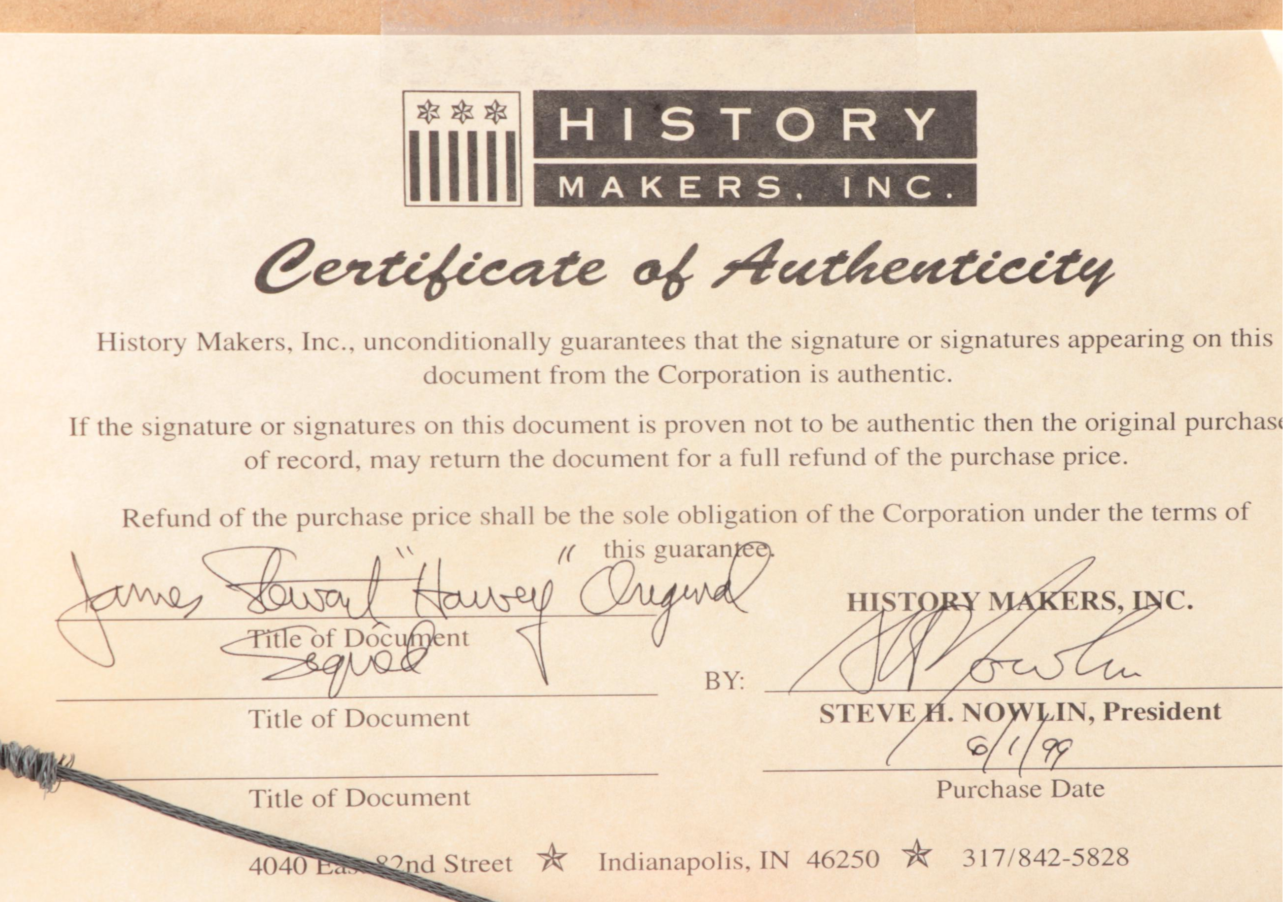 Jimmy Stewart Signed "Harvey the Rabbit" Original Framed Artwork, COA ...