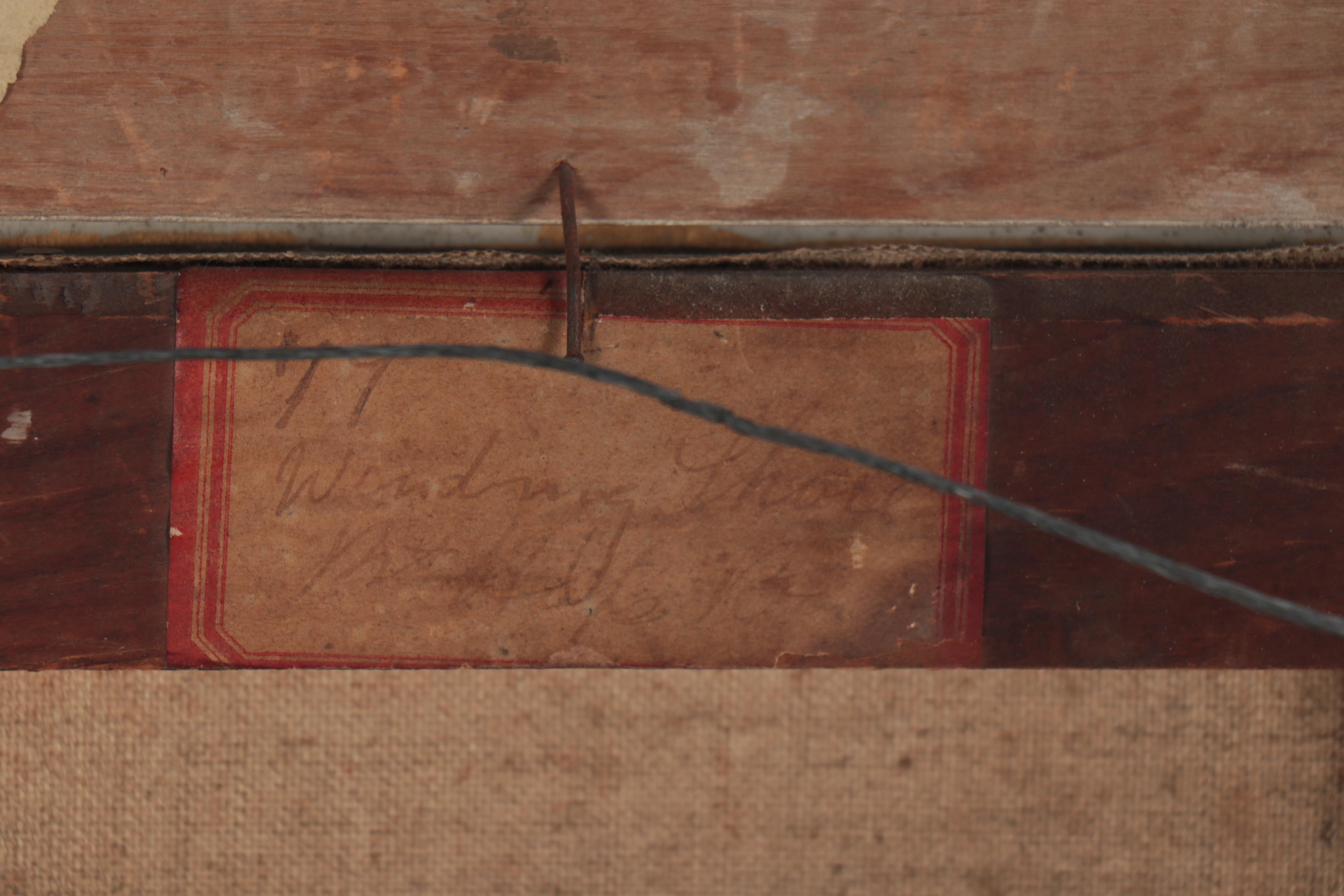 Elijah Baxter Jr. Coastal Oil Painting of Cloudy Sky, Early 20th ...