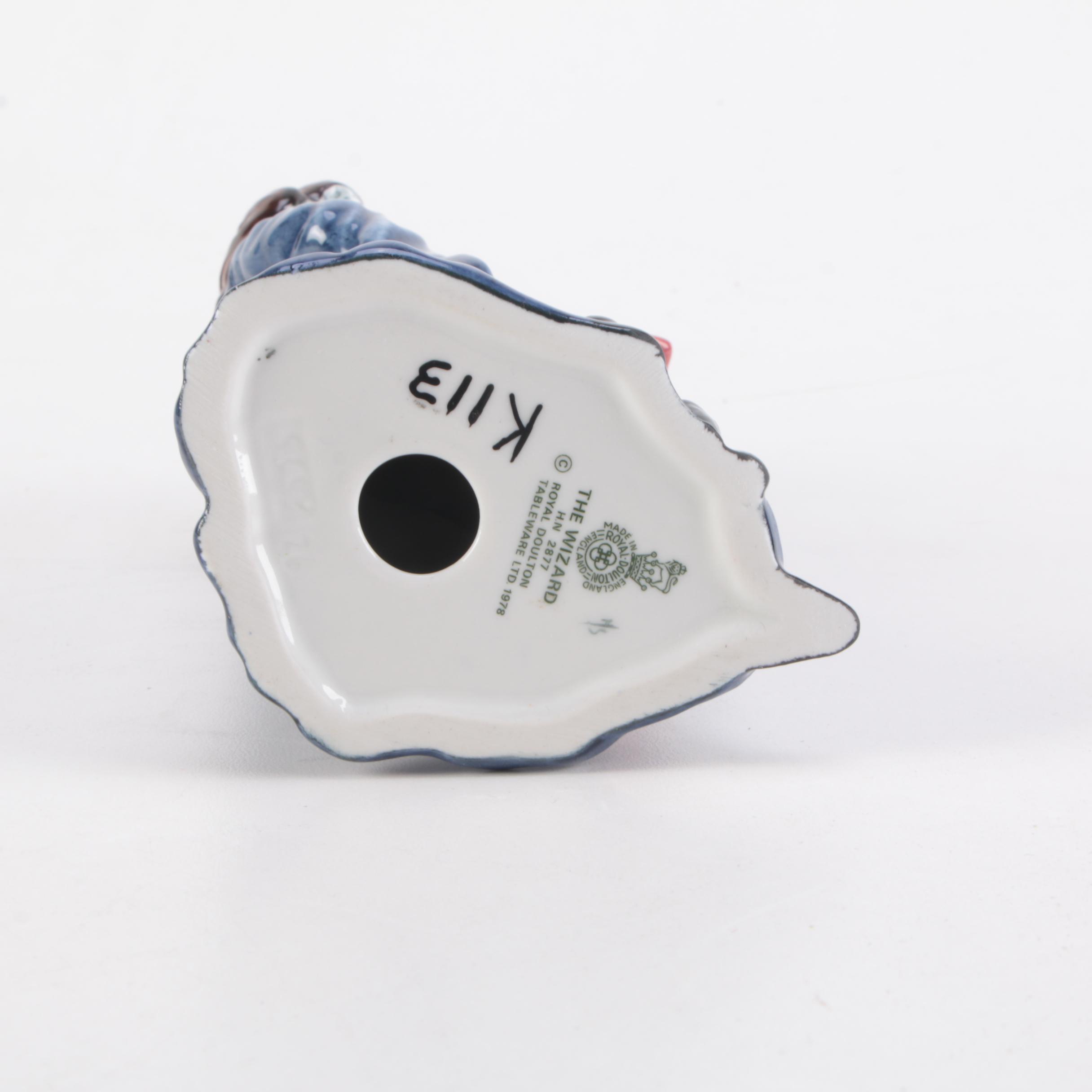 Royal Doulton "The Wizard" Ceramic Figurine, Late 20th Century ...