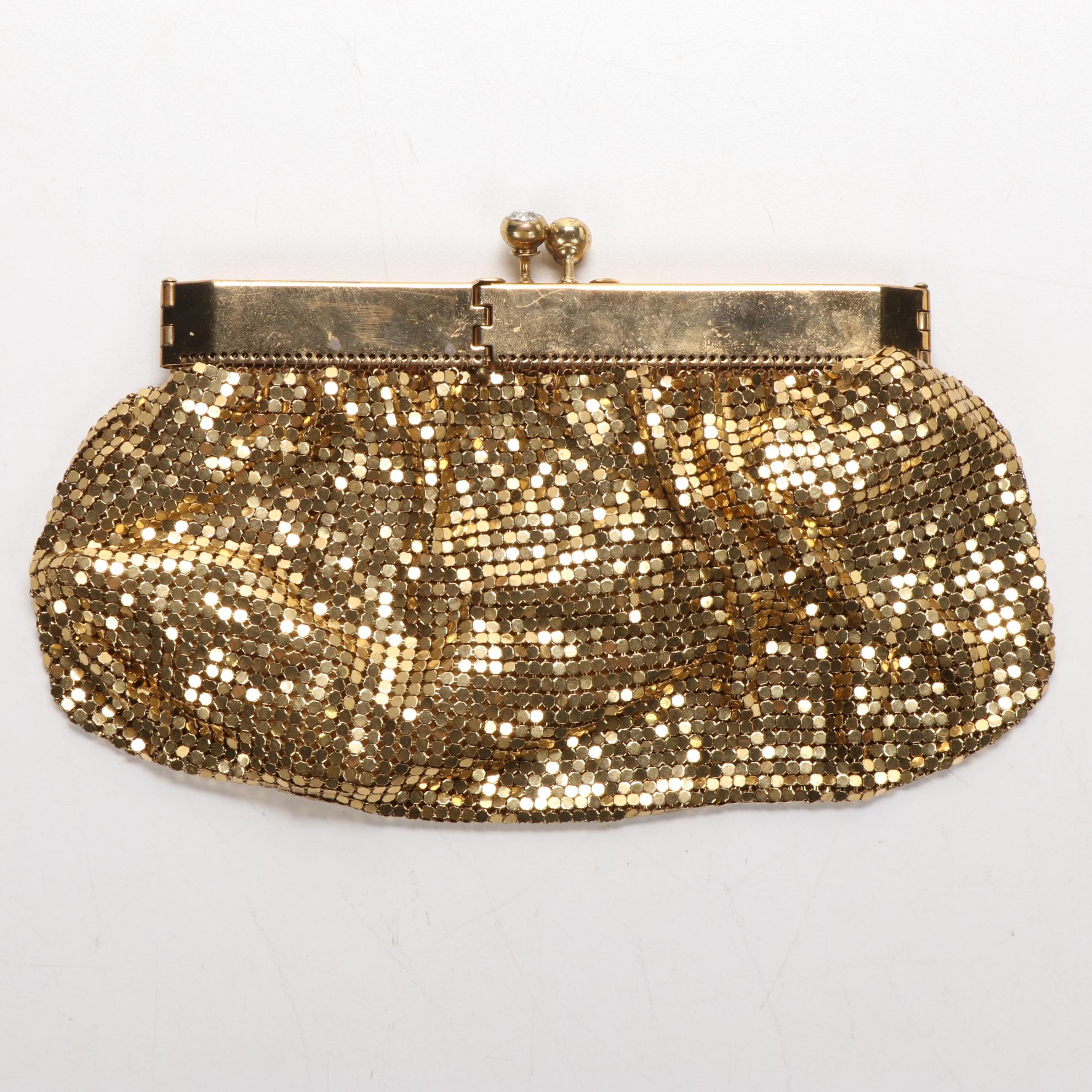 Edwardian Chainmail Opera Purse, Bakelite Elephant Clasp Purse and ...