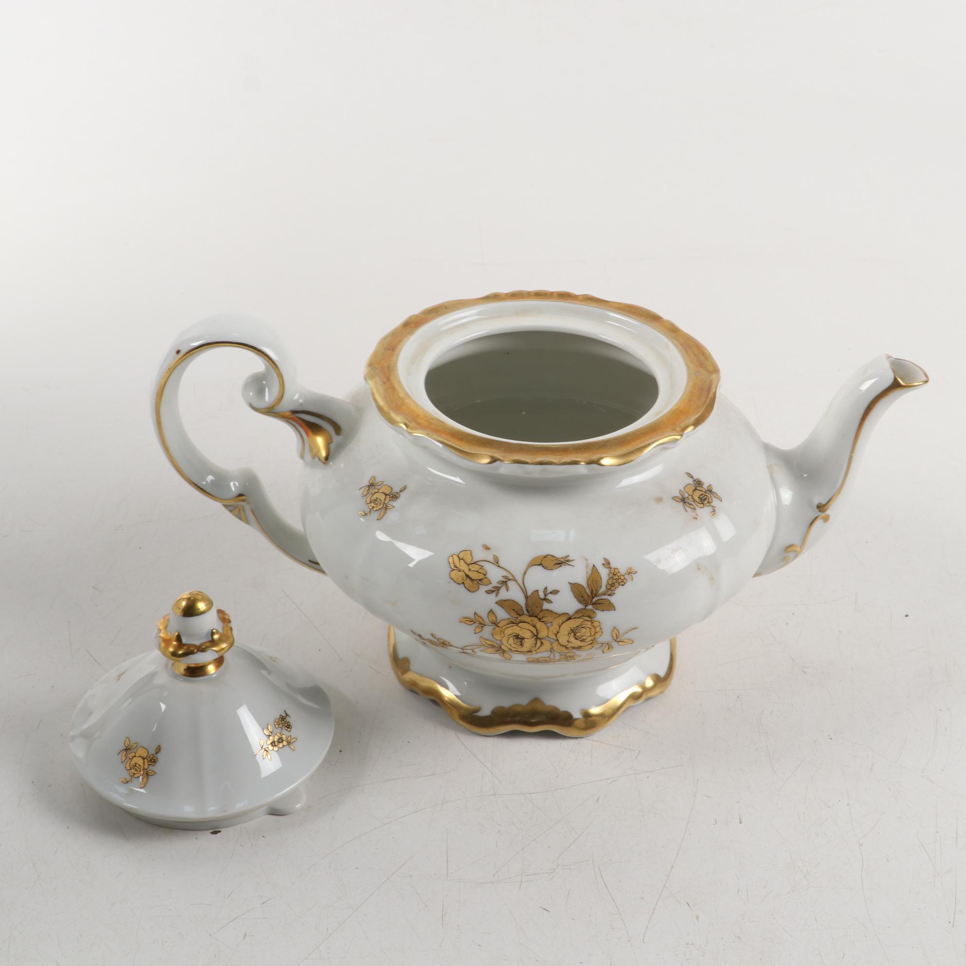 Weimar "Katharina" Porcelain Tea and Coffee Service | EBTH