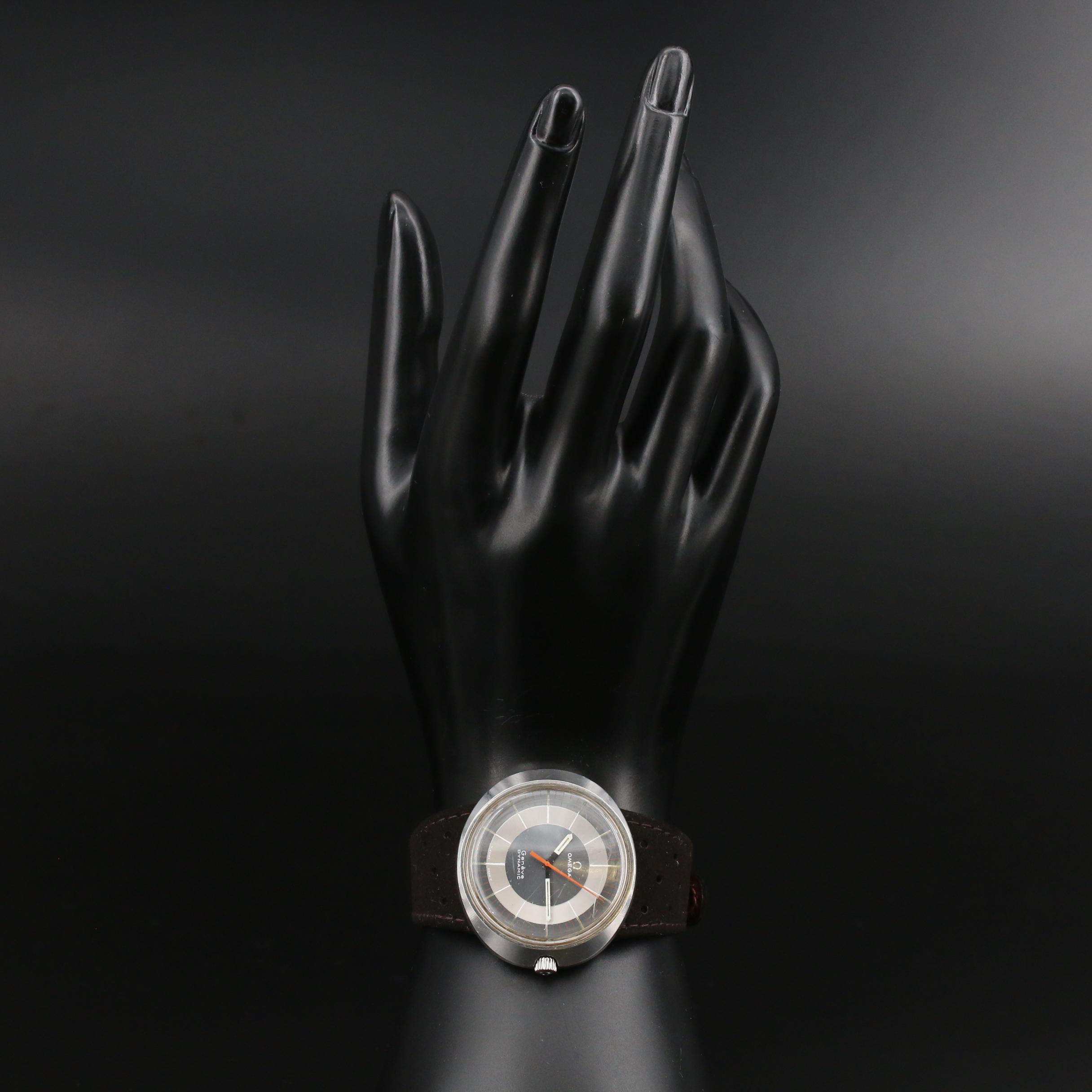 1969 Omega Geneve Dynamic Stainless Steel Stem Wind Watch | Everything ...