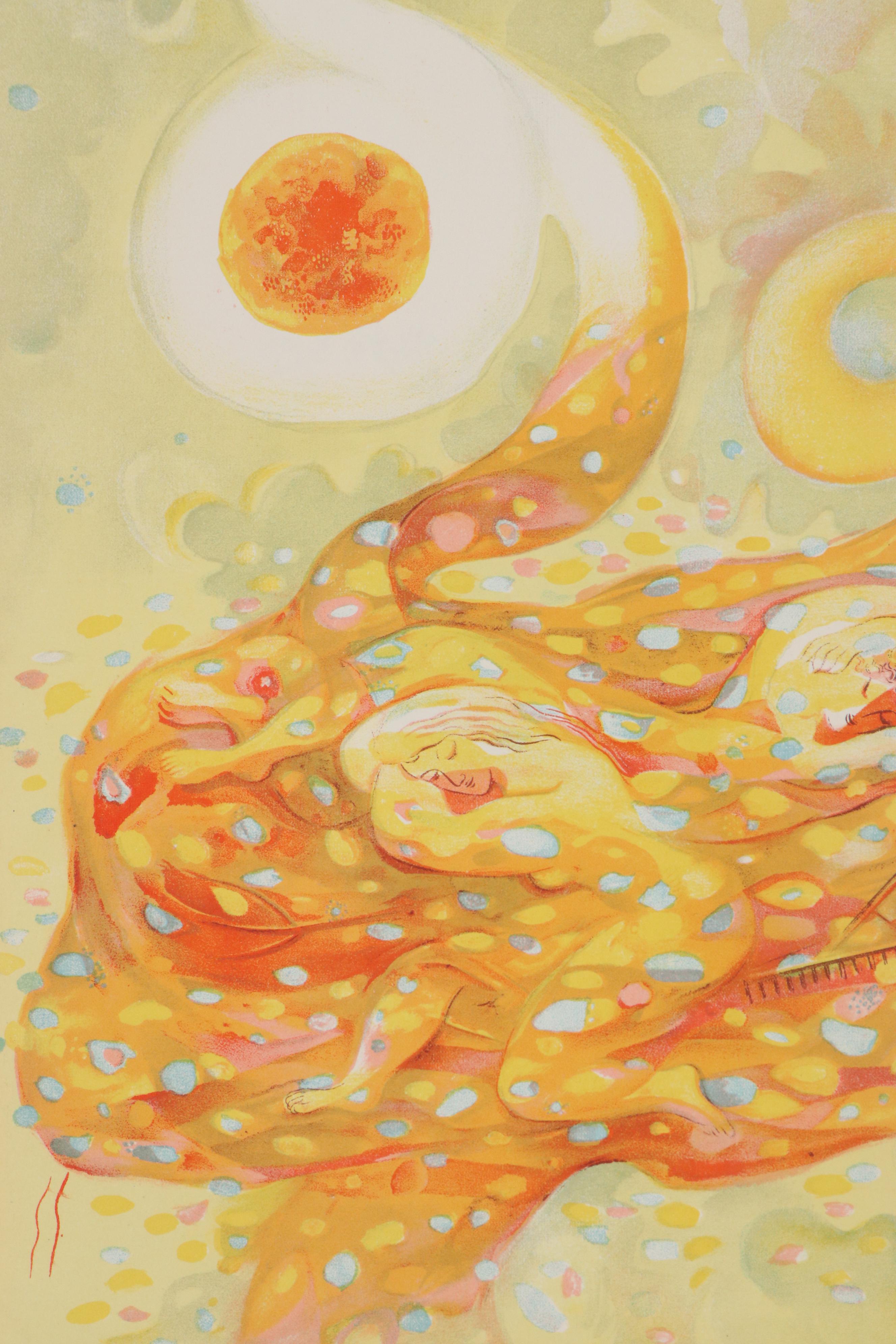 Abraham Rattner Color Lithograph "L'Automne" for "Verve," 1938 | EBTH