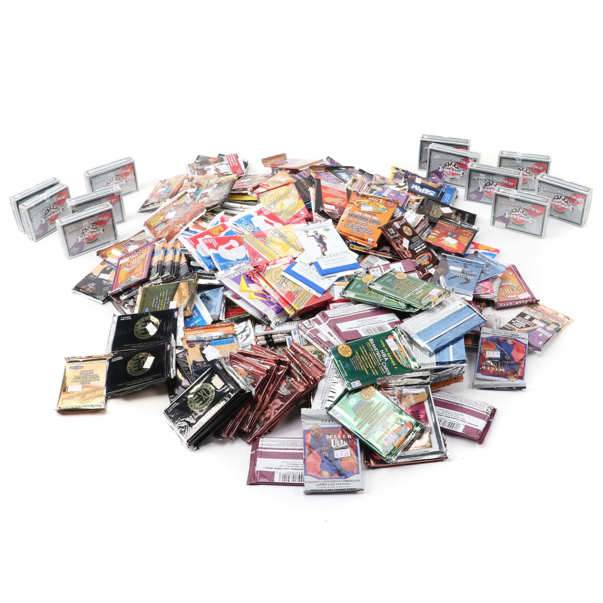 1990s-2000s Sealed Packs of NBA Basketball Cards | EBTH