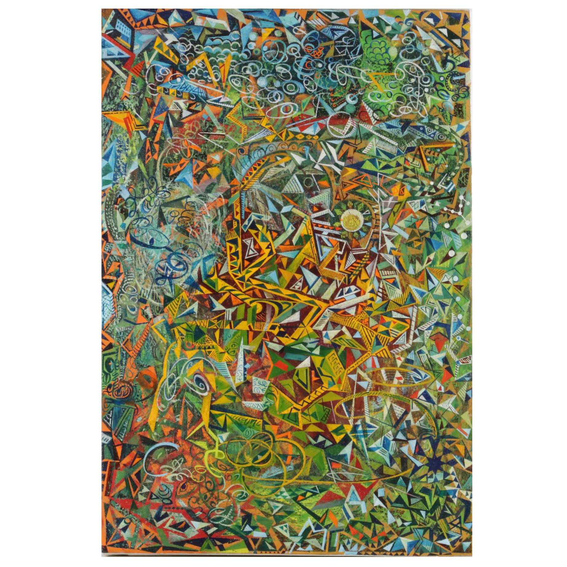 Ryder Henry Abstract Oil Painting, 21st Century | EBTH