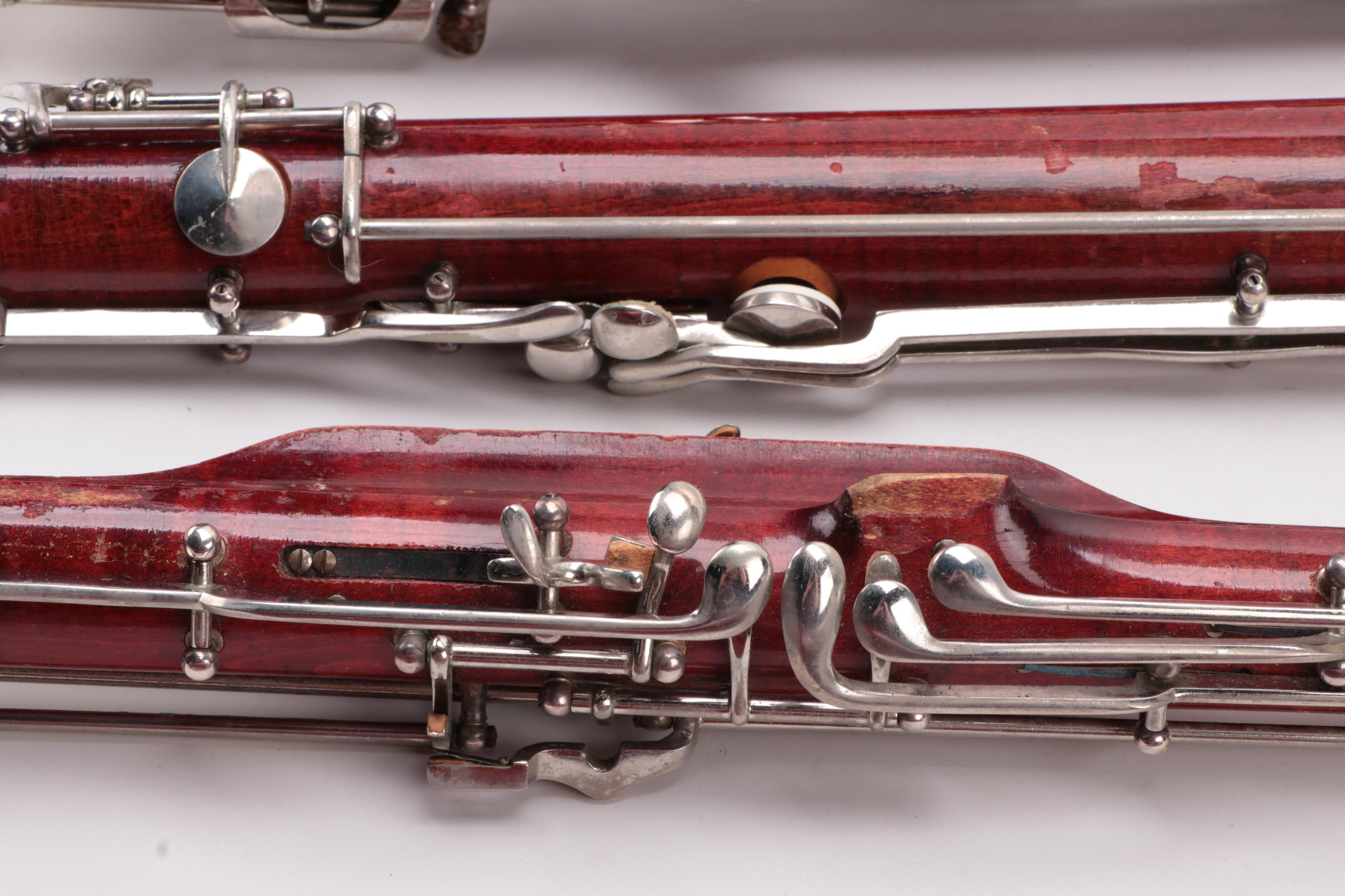 German Gebruder Mönnig Bassoon with Case and Method Books | EBTH