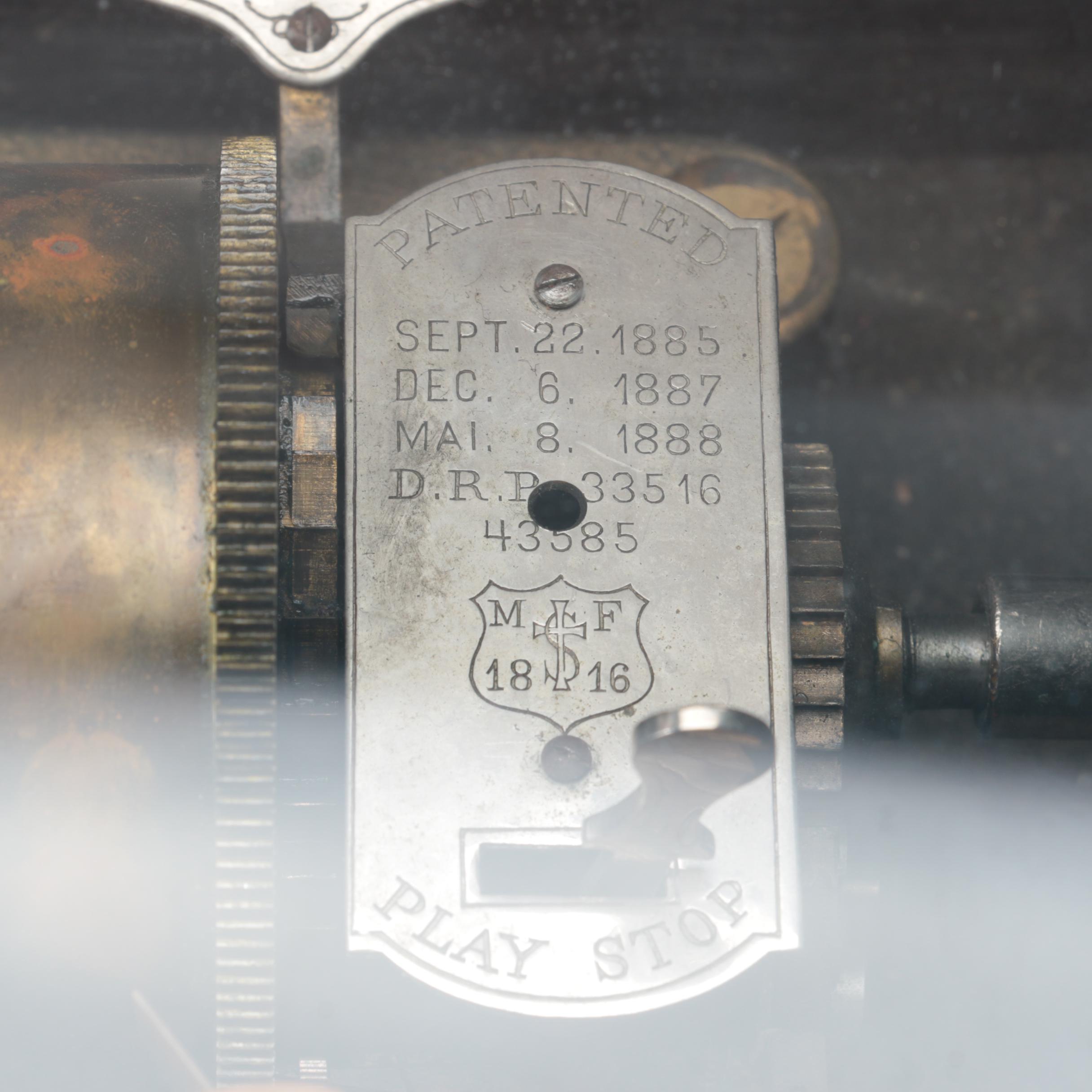 Mermod Freres Swiss Cylinder 12-Tune Music Box, Late 19th Century | EBTH