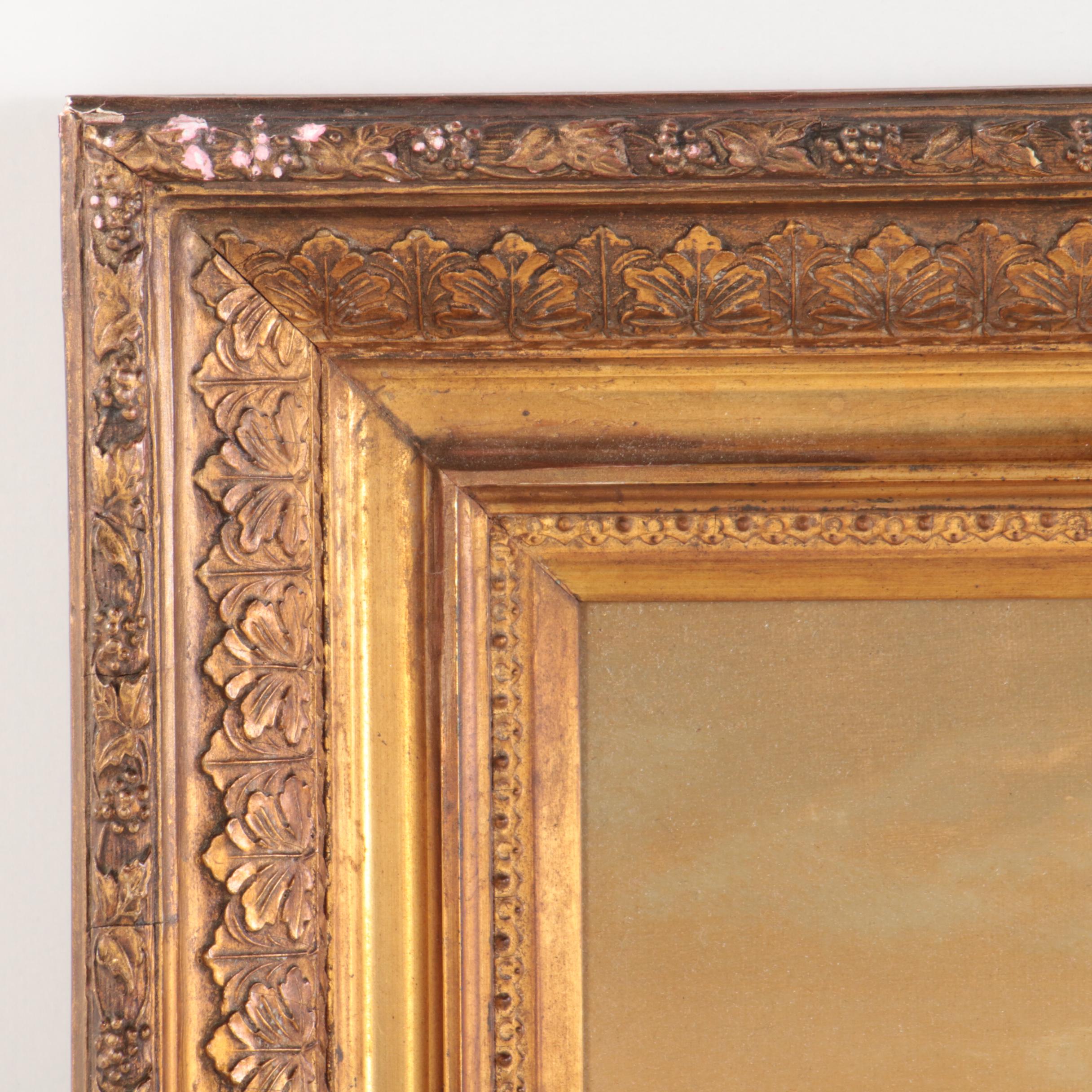 Landscape Oil Painting Attributed to Daniel Grose, Late 19th Century | EBTH