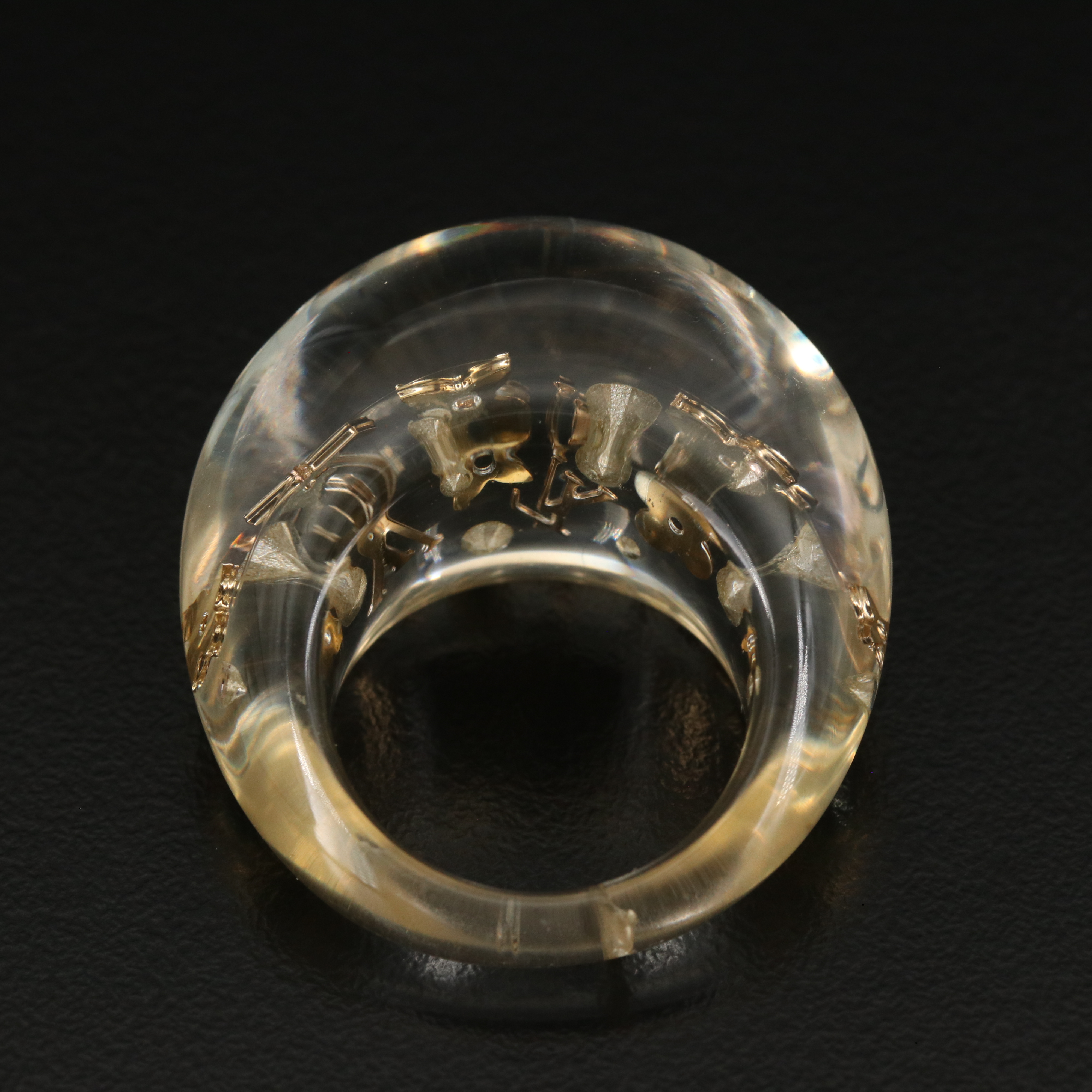 Louis Vuitton Inclusion Dome Ring | EBTH