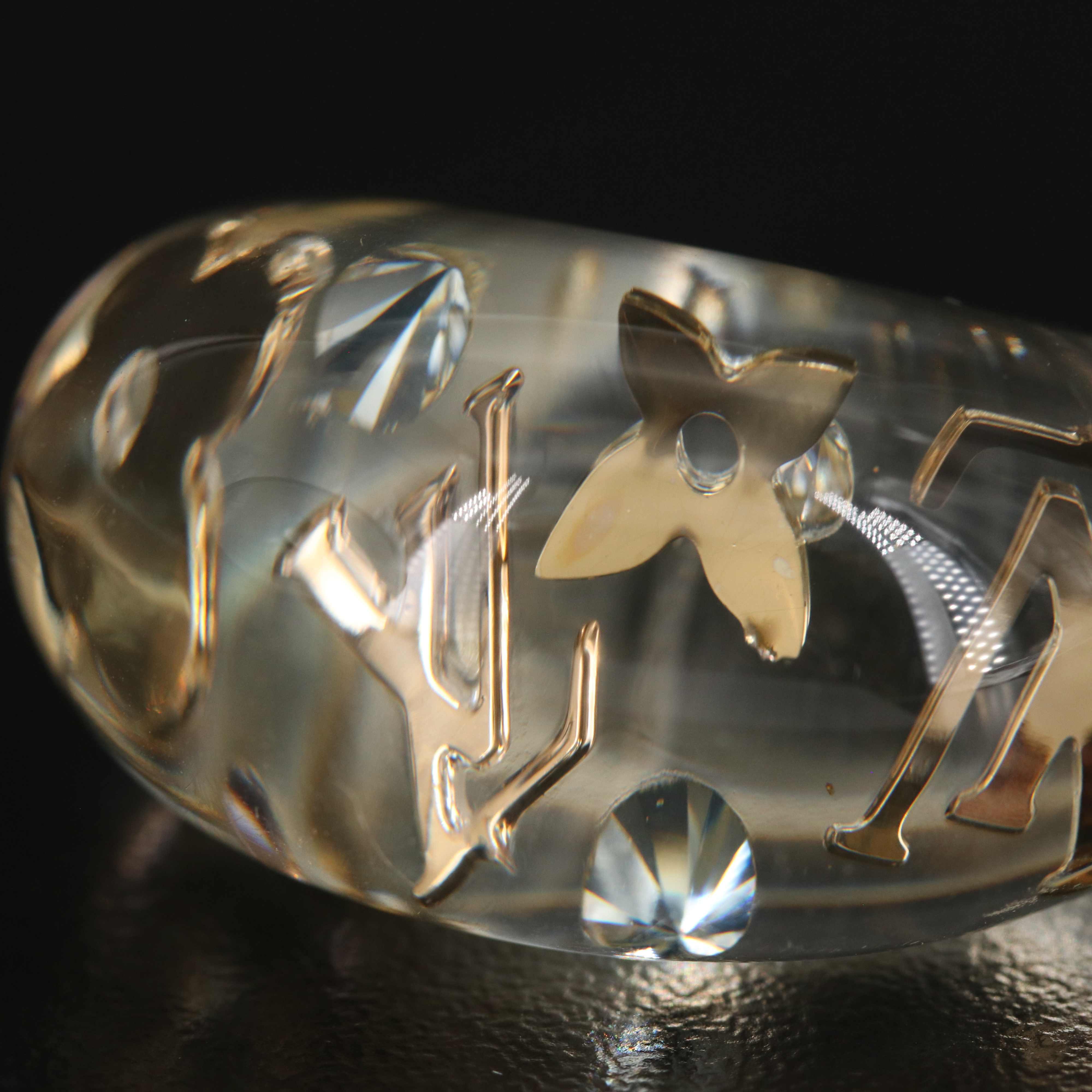 Louis Vuitton Inclusion Dome Ring | EBTH