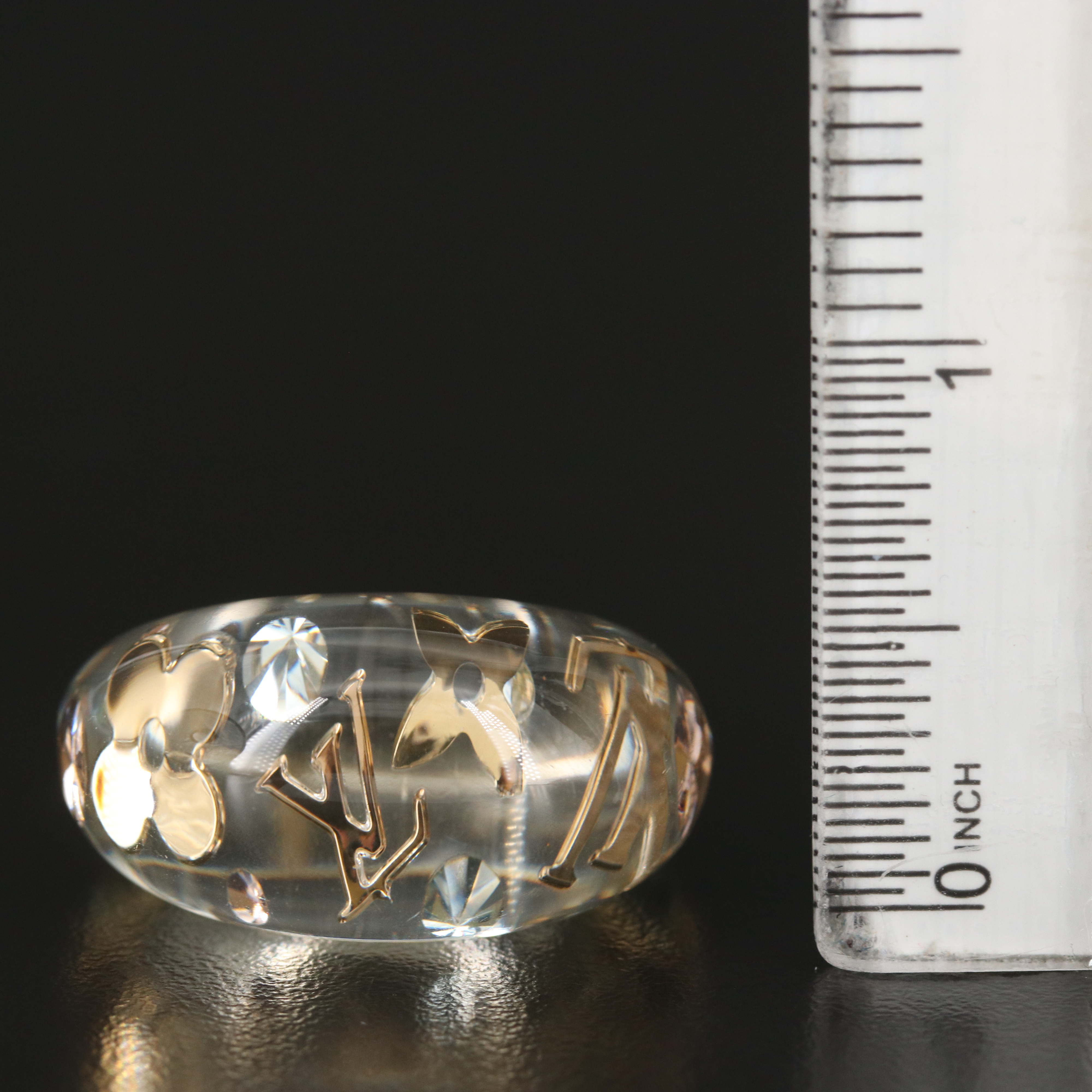 Louis Vuitton Inclusion Dome Ring | EBTH