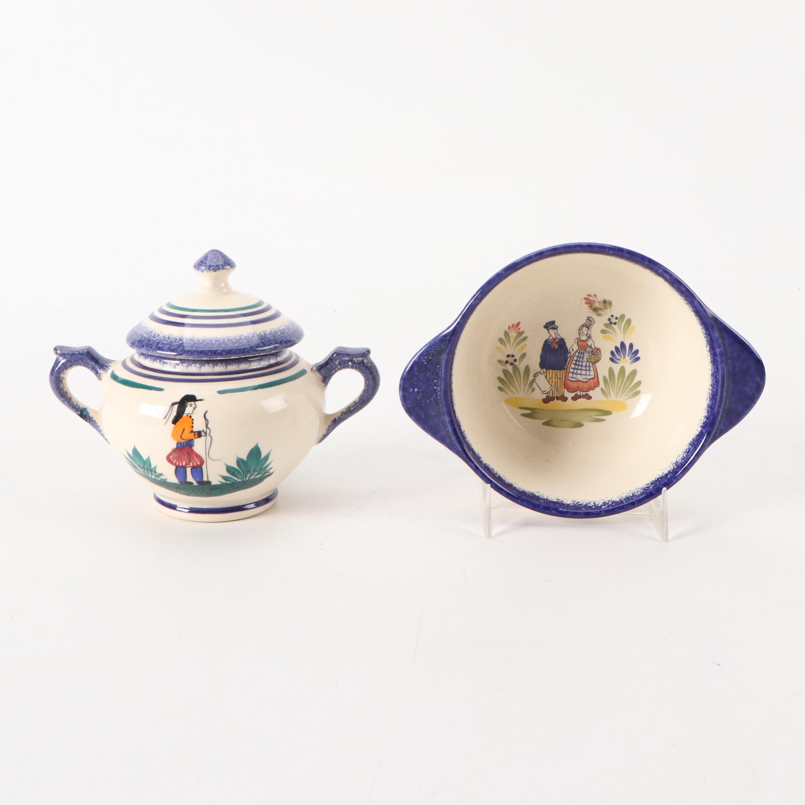 Henriot Quimper and Other French Faïence Ceramic Dinnerware | EBTH