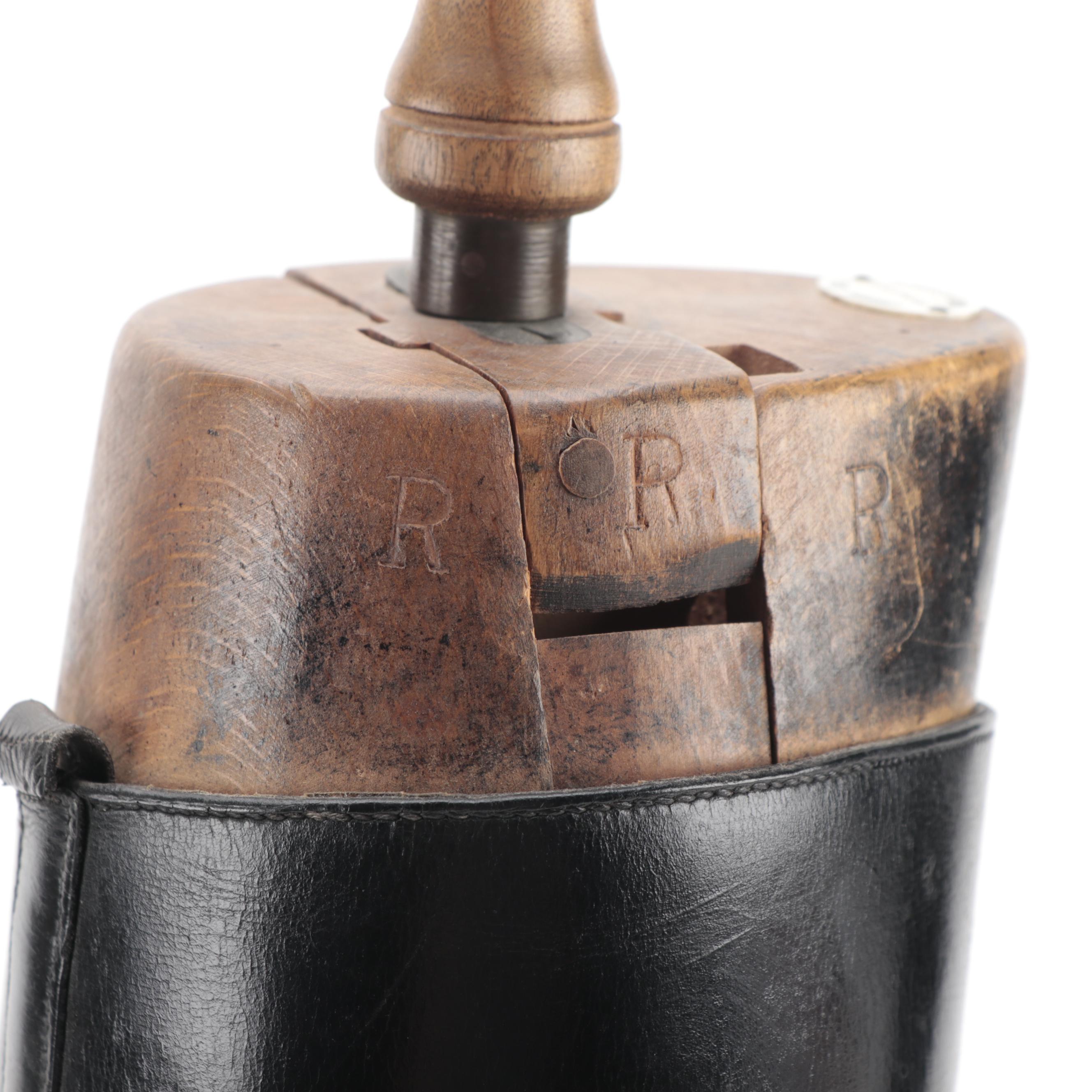 Pair of Equestrian Leather Riding Boot Mounted Table Lamps | Everything ...