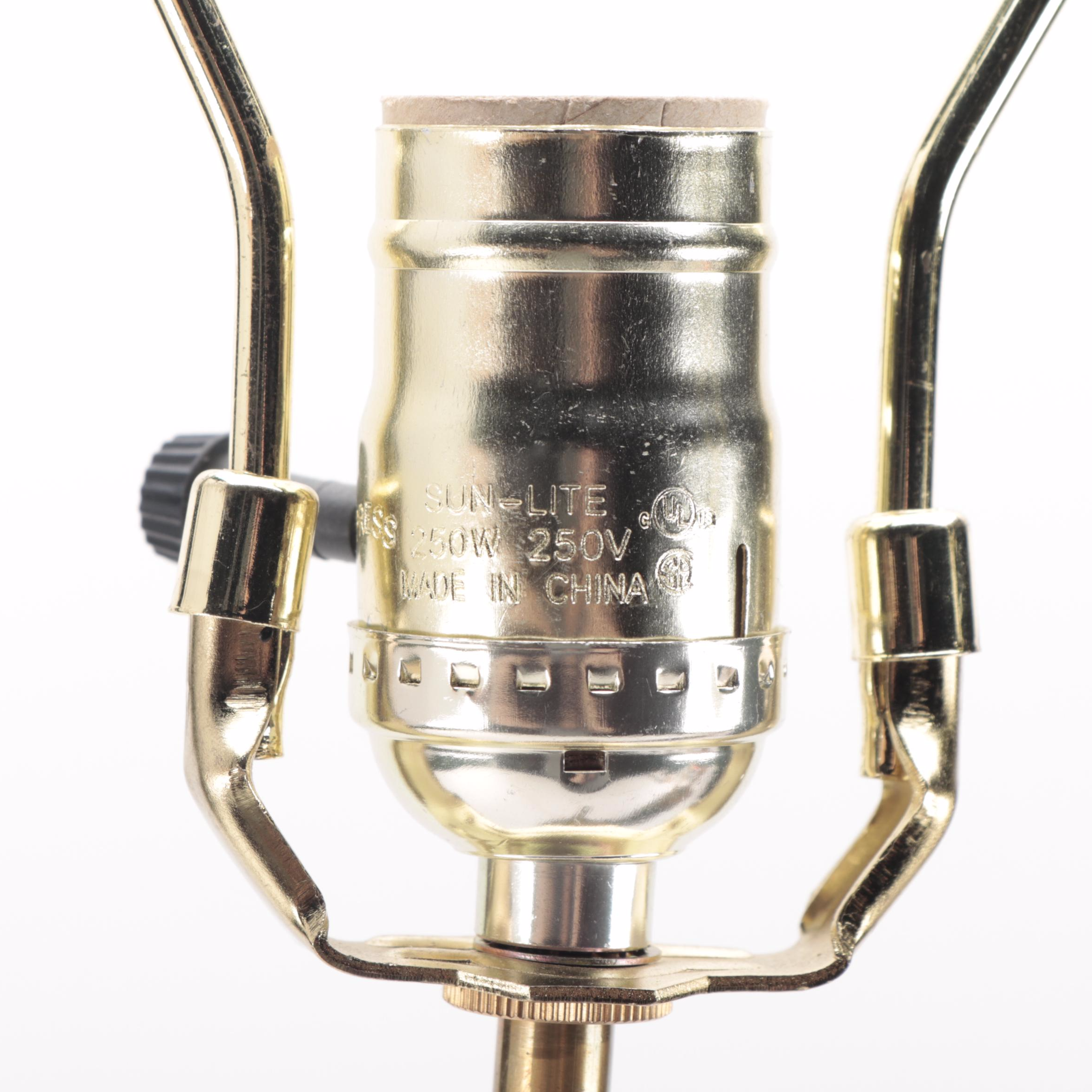 Pair of Equestrian Leather Riding Boot Mounted Table Lamps | Everything ...