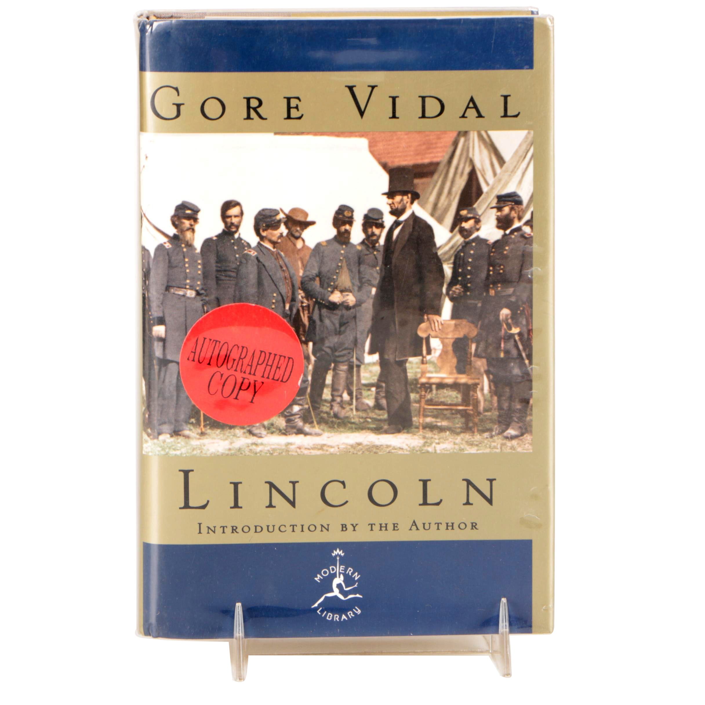 Signed First Edition "Lincoln" by Gore Vidal, 1998 | EBTH