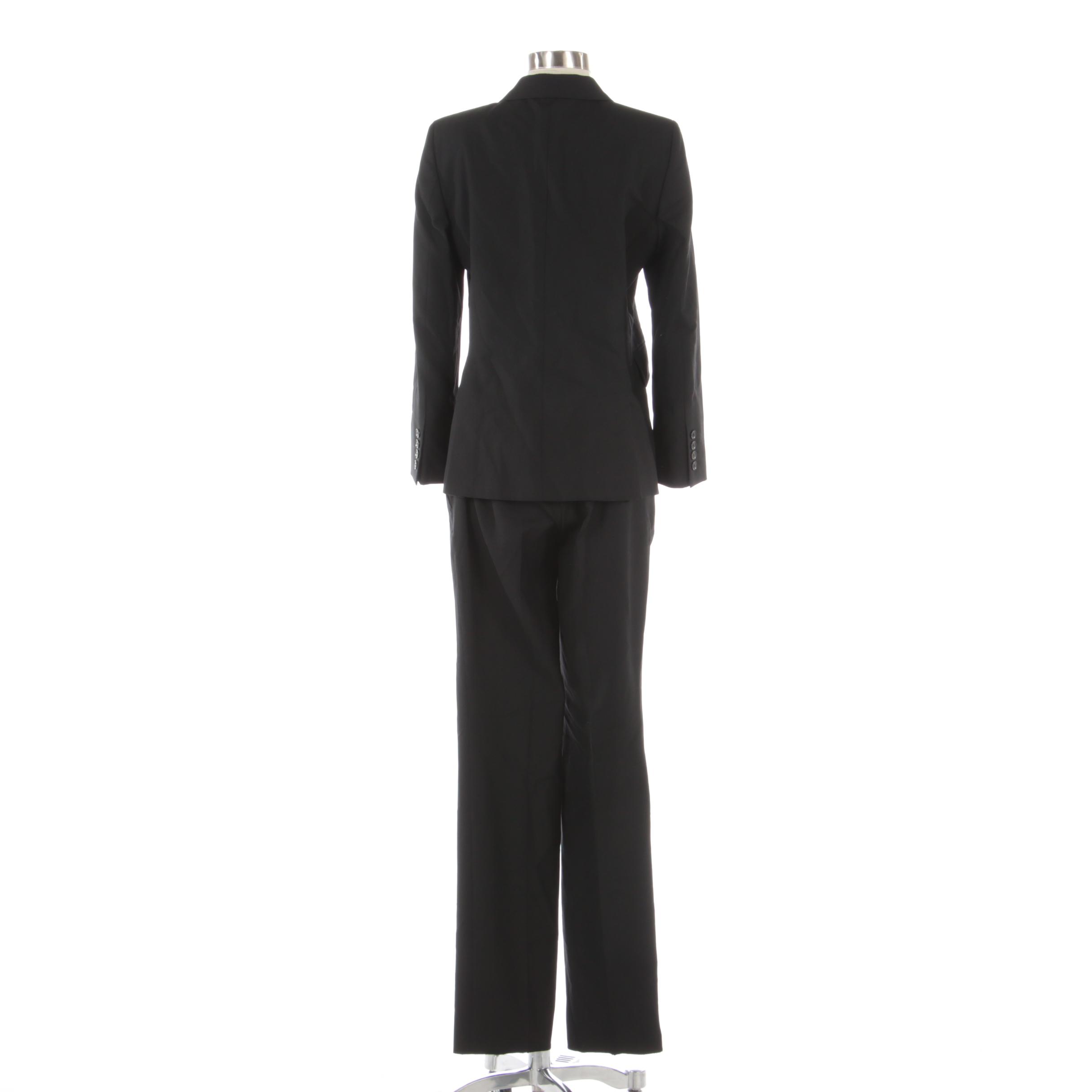 Gucci Uniform Jacket and Trousers in Black Wool | Everything But The House