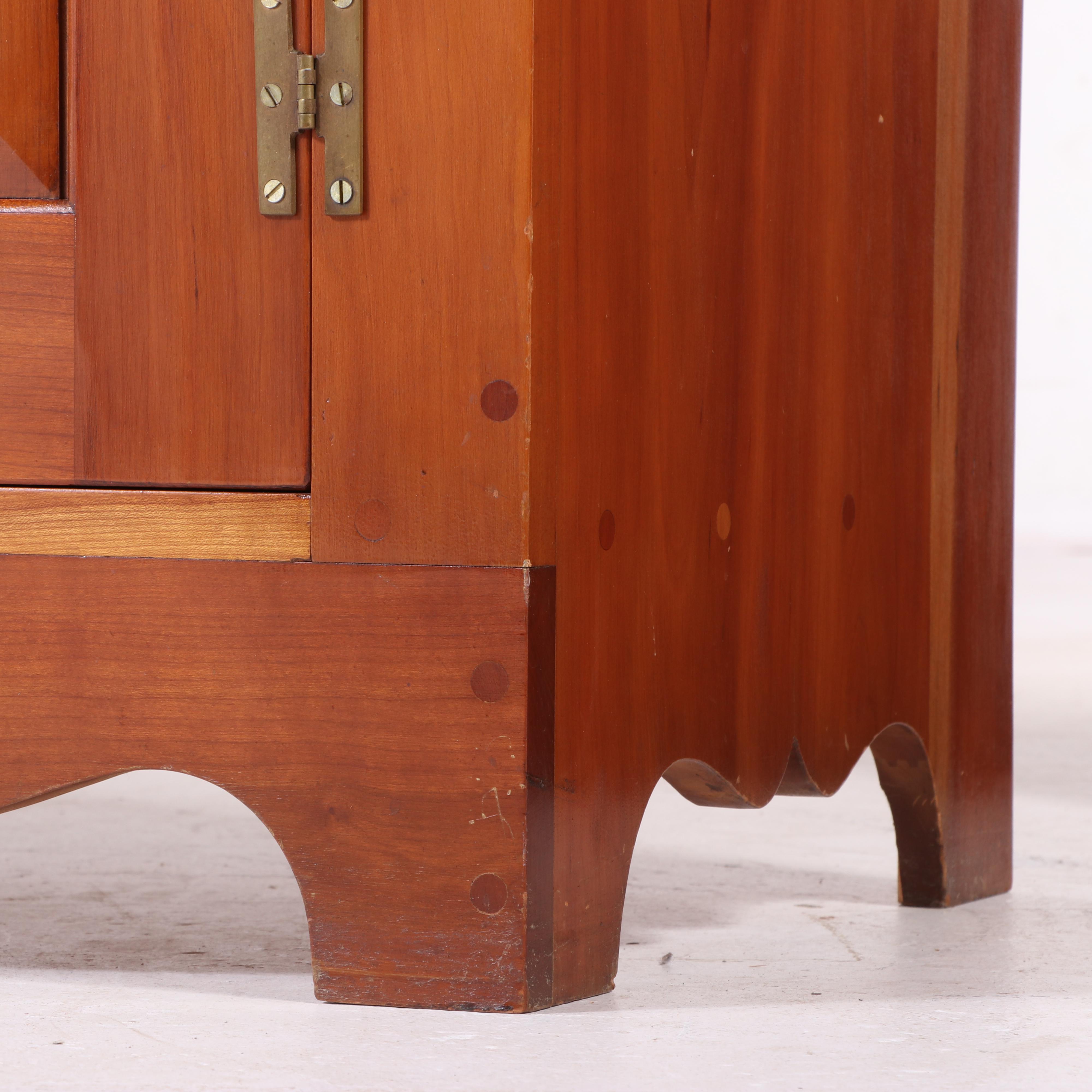 American Colonial Style Cherry Hutch Cupboard | EBTH