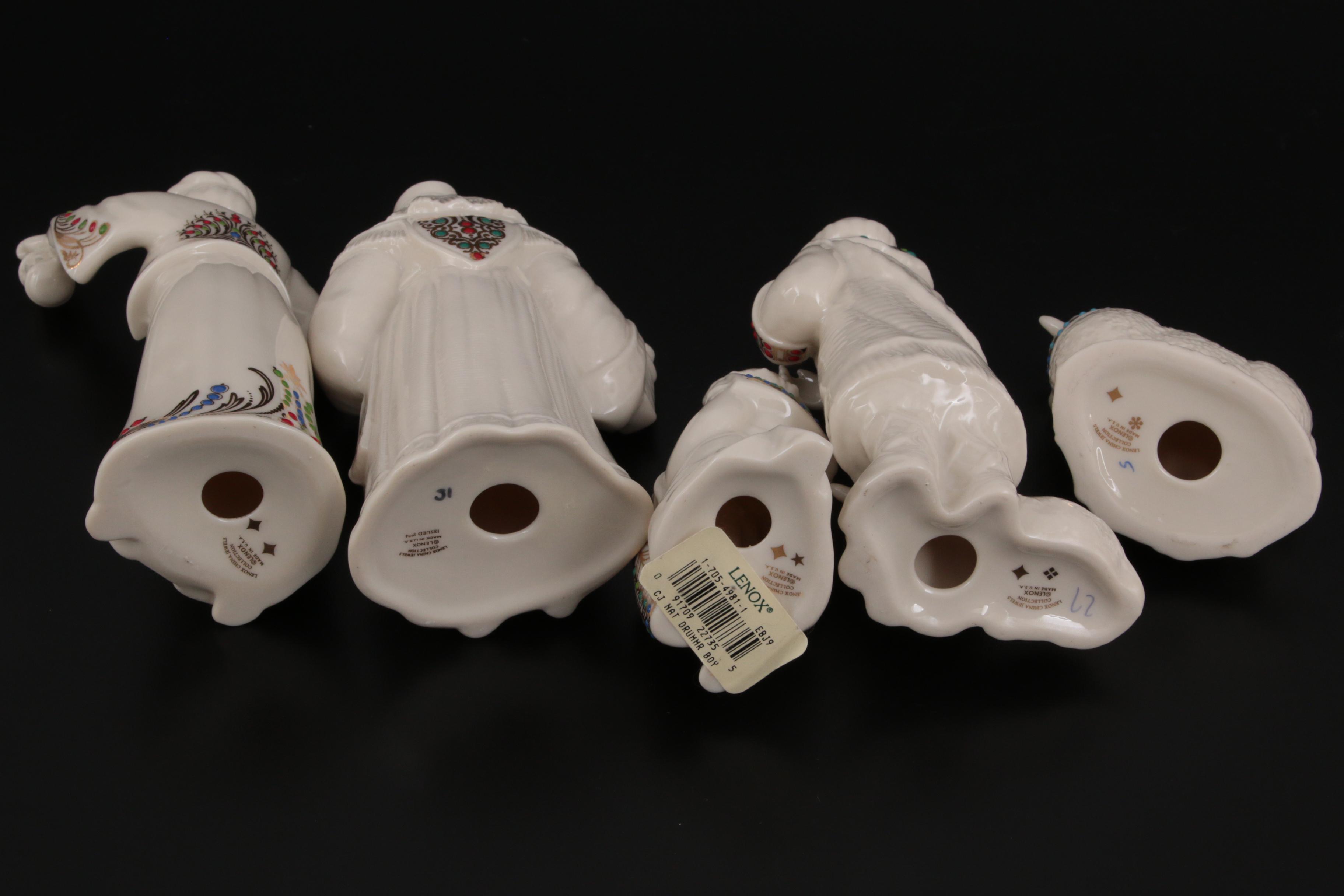 Lenox "China Jewels" Collection Porcelain Nativity Figurines, 1993–2007 ...