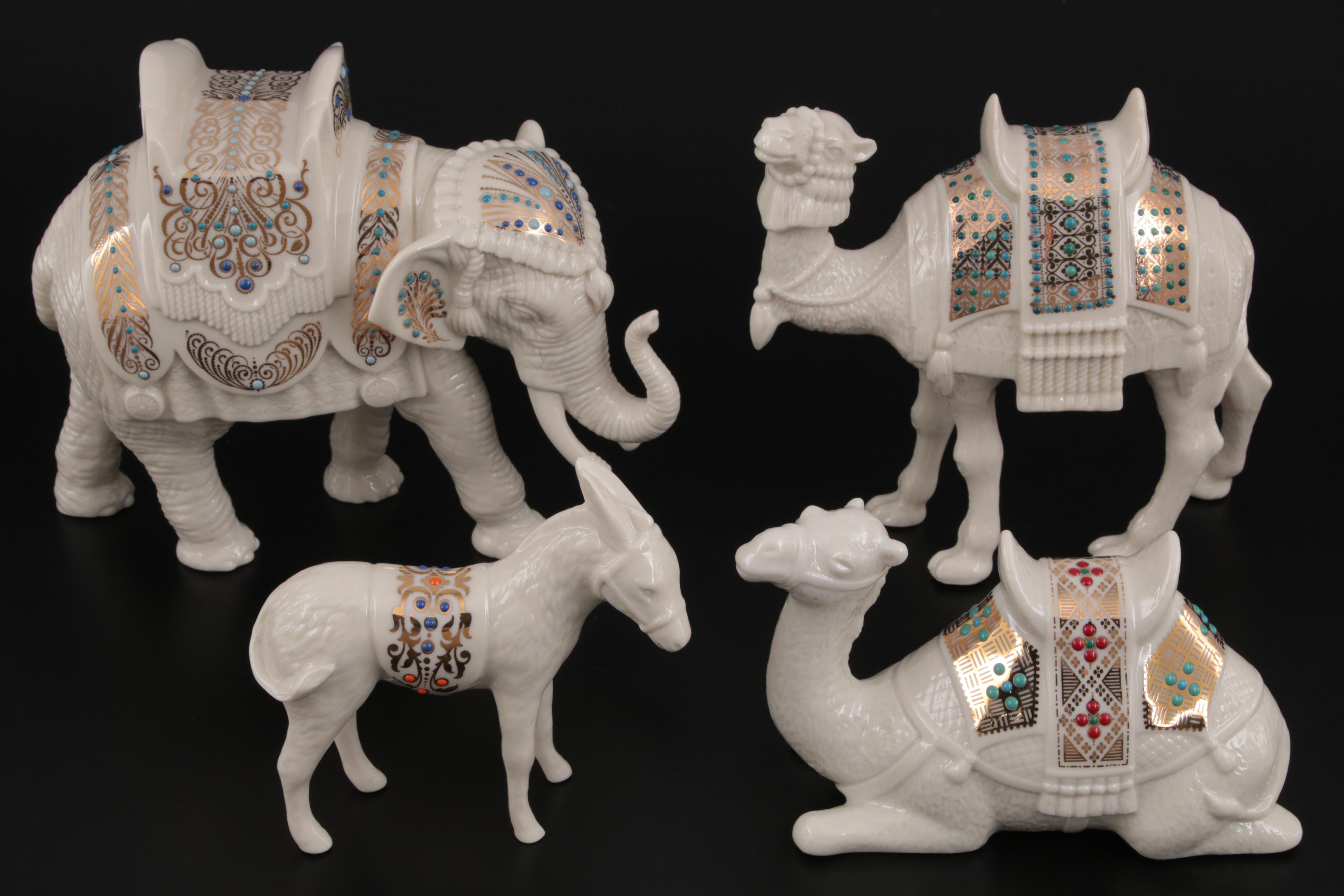 Lenox "China Jewels" Collection Porcelain Nativity Figurines, 1993–2007 ...