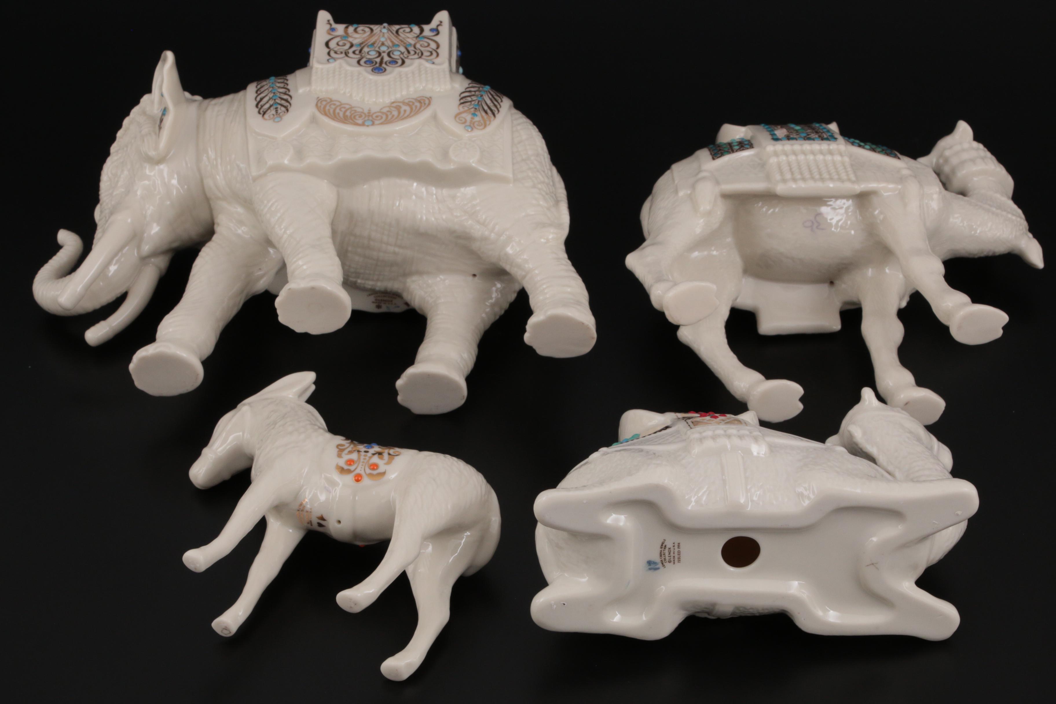 Lenox "China Jewels" Collection Porcelain Nativity Figurines, 1993–2007 ...