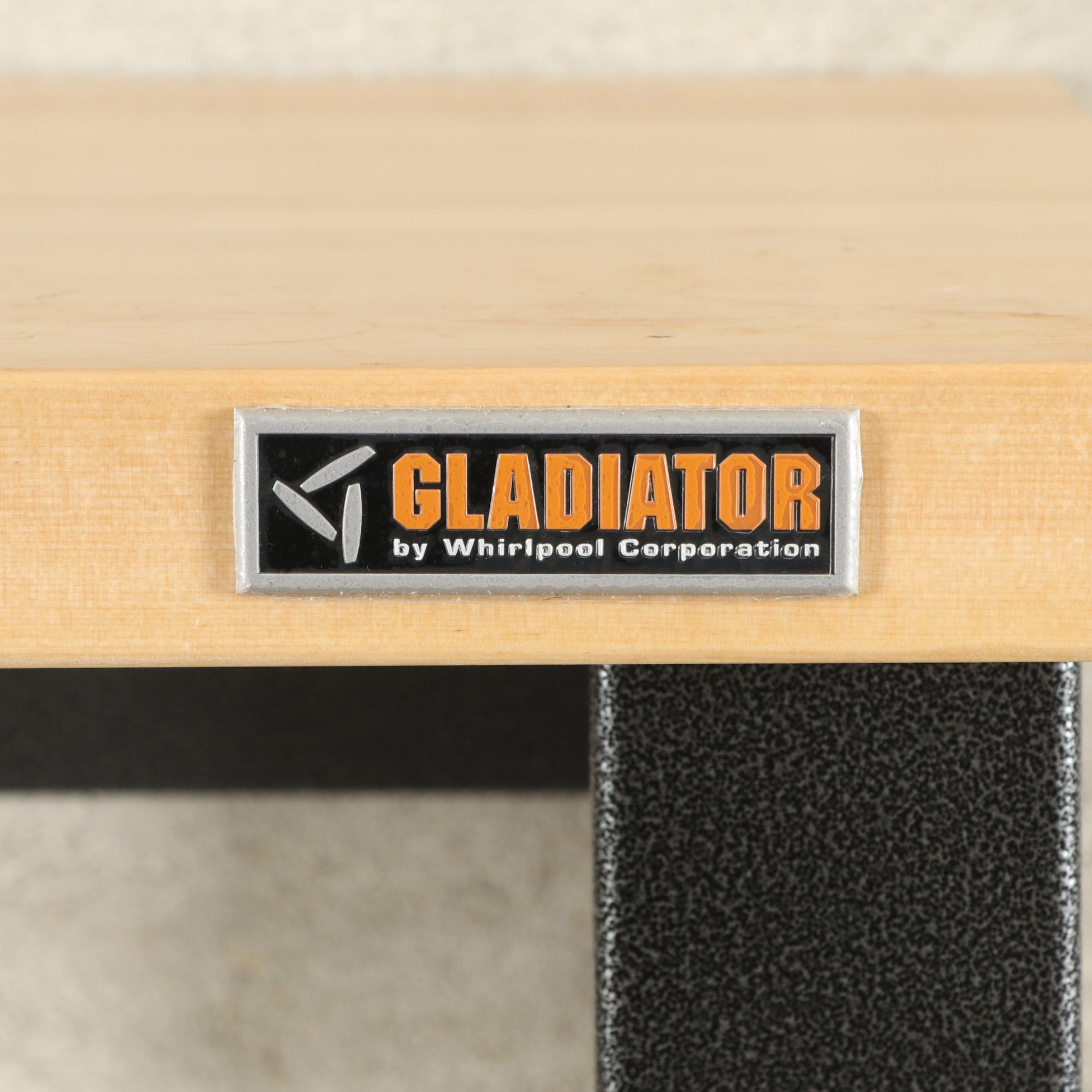Whirlpool Corporation "Gladiator" Adjustable Height Hardwood Workbench ...