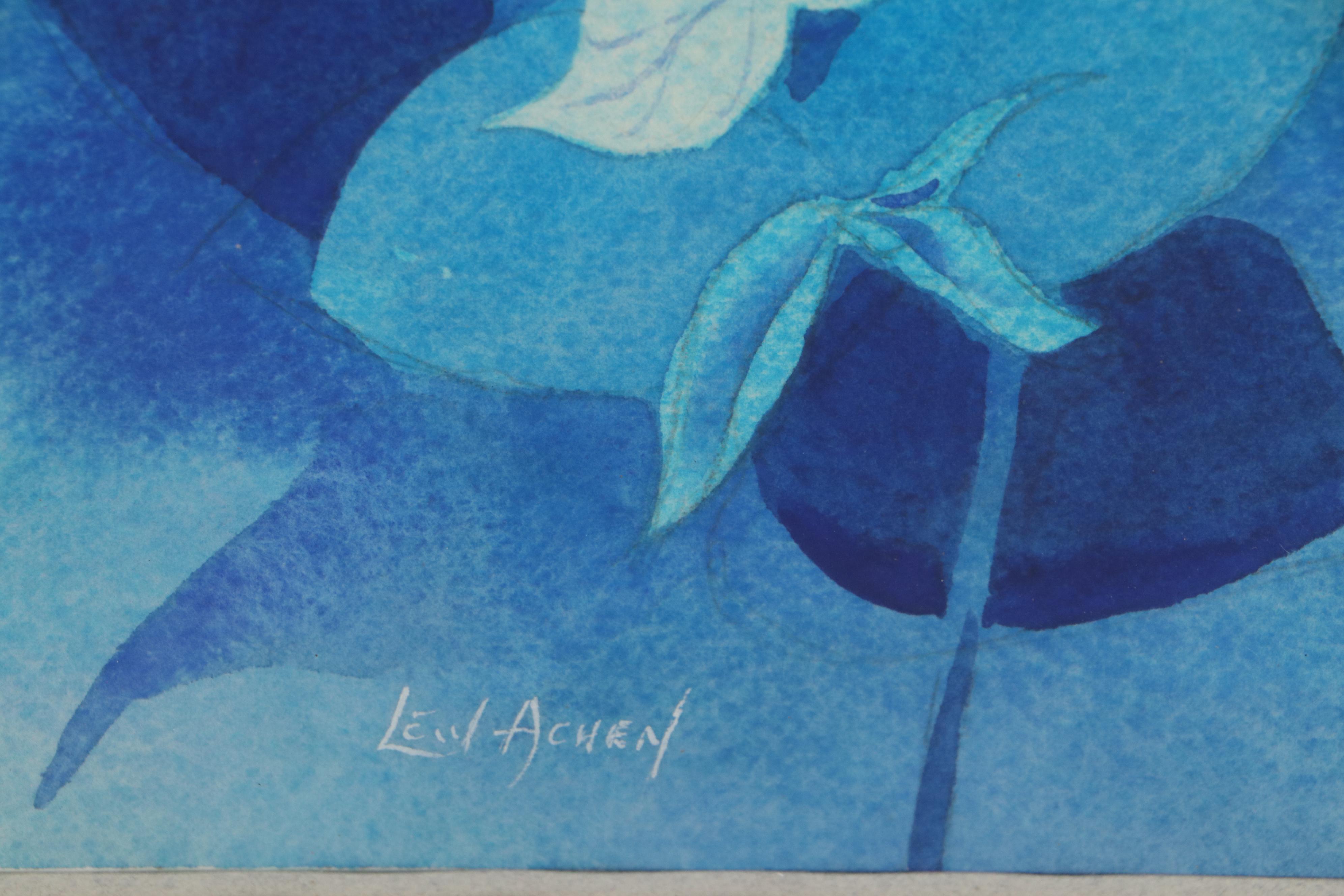 Lew Achen Floral Watercolor Painting, Late 20th Century | Everything ...