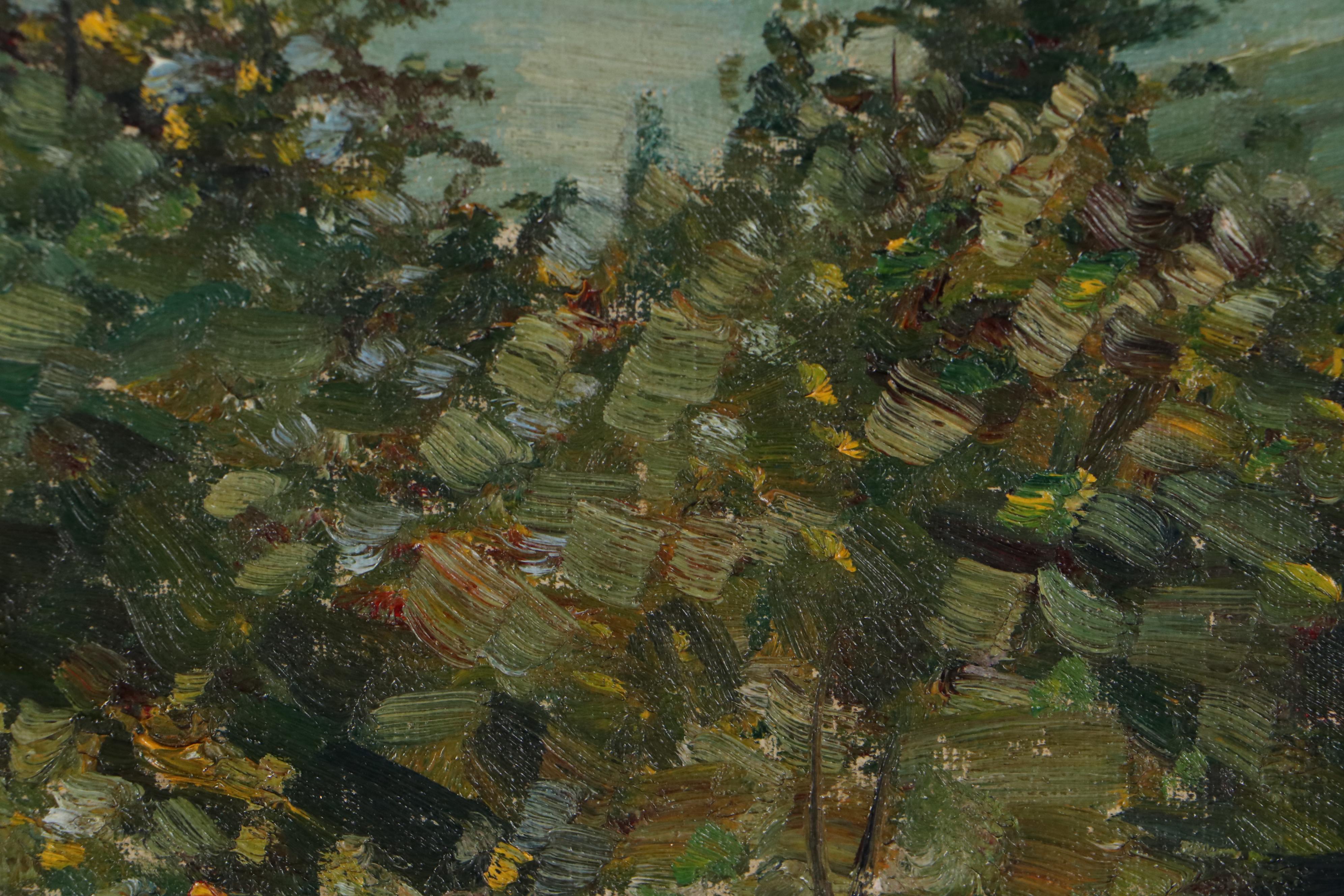 Howard Morton Hartshorne Landscape Oil Painting of Vermont, Circa 1930 | EBTH