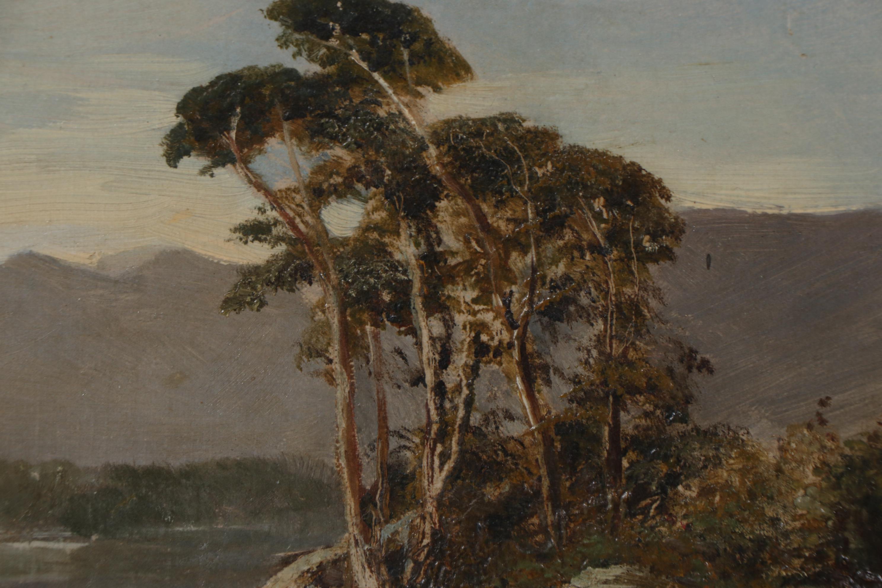 James Mudd Luminist Landscape Oil Painting of River, Late 19th Century ...
