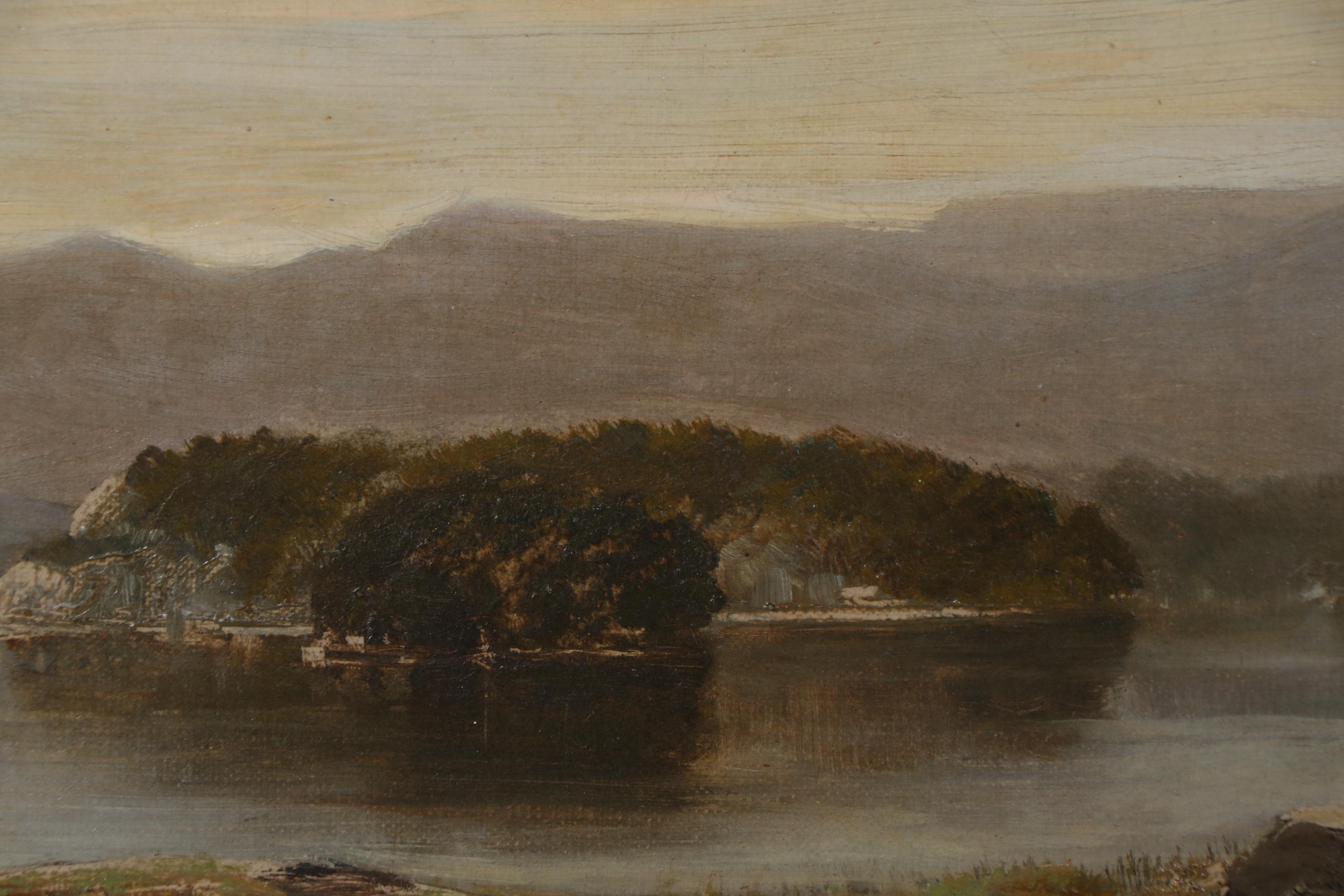 James Mudd Luminist Landscape Oil Painting of River, Late 19th Century ...