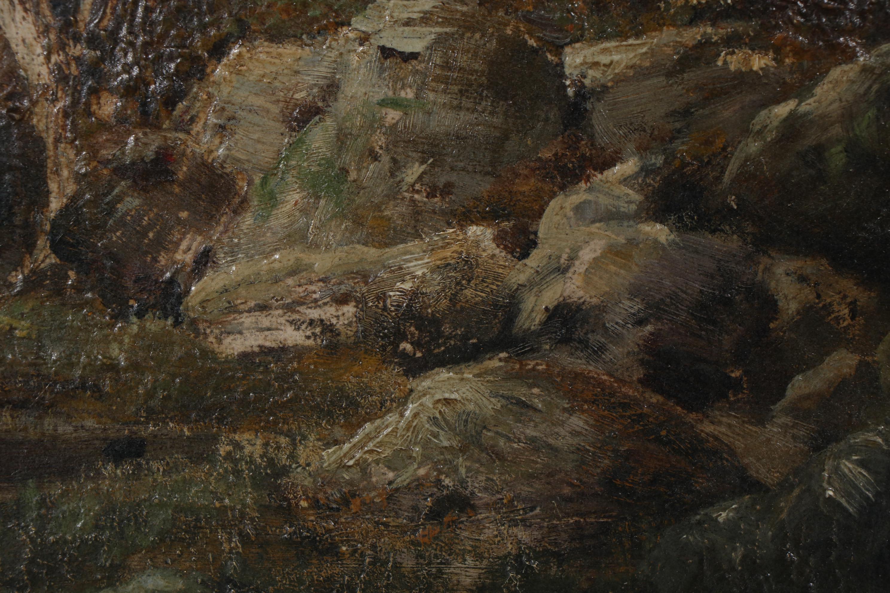 James Mudd Luminist Landscape Oil Painting of River, Late 19th Century ...