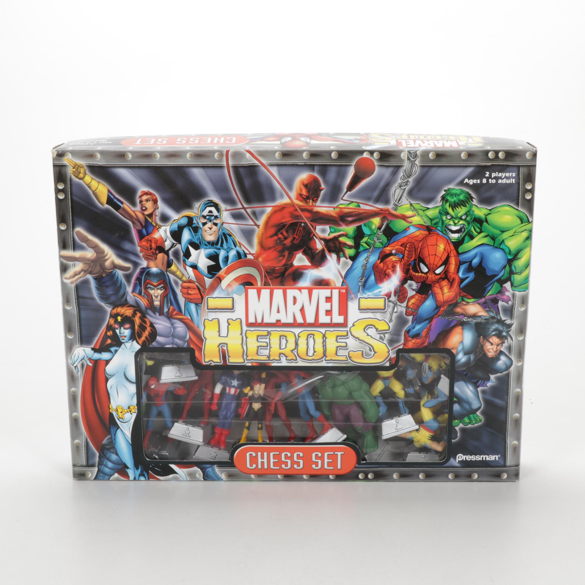 Pressman Marvel Heroes Chess Set, 2003 | Everything But The House