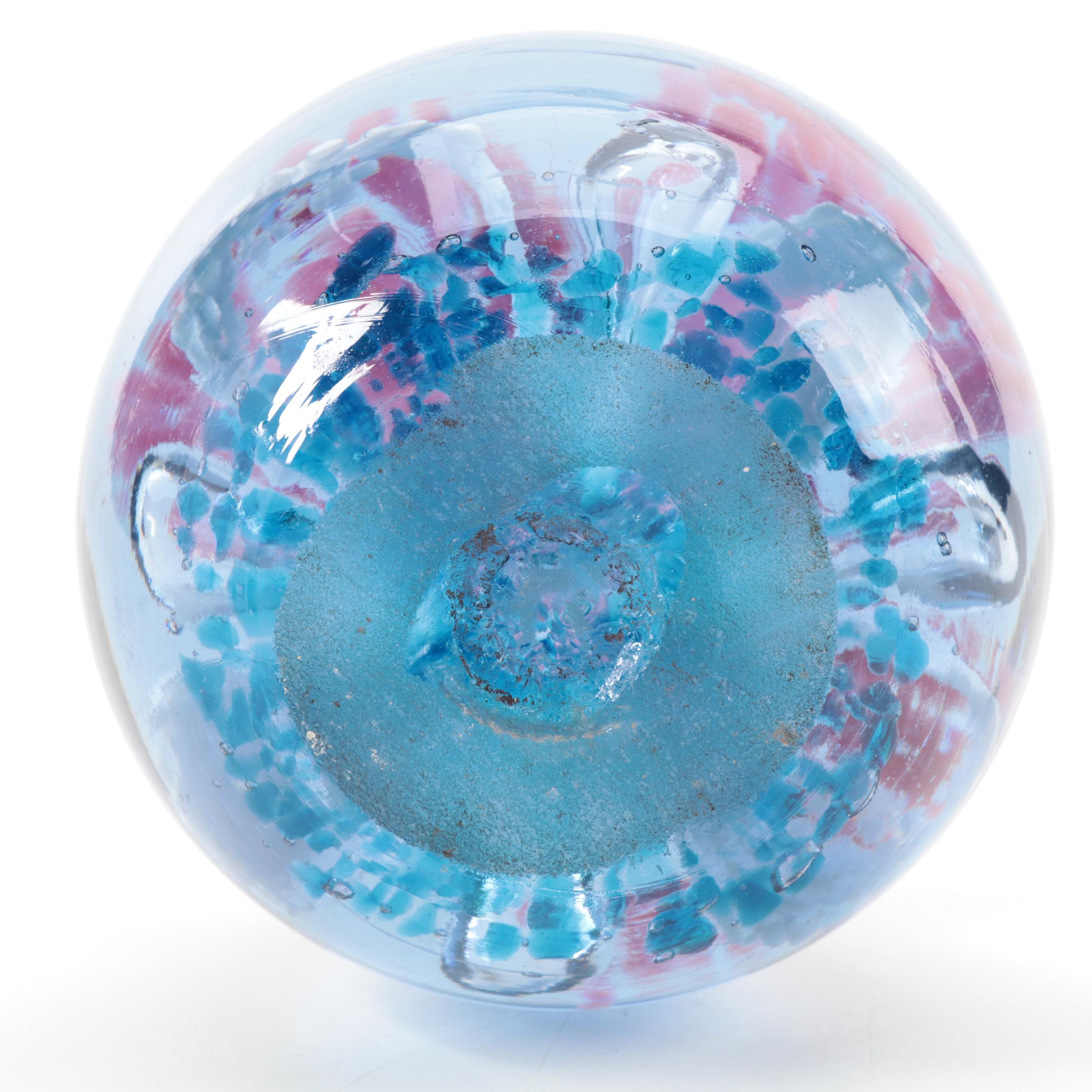 Handcrafted Floral Motif Art Glass Paperweights | Everything But The House