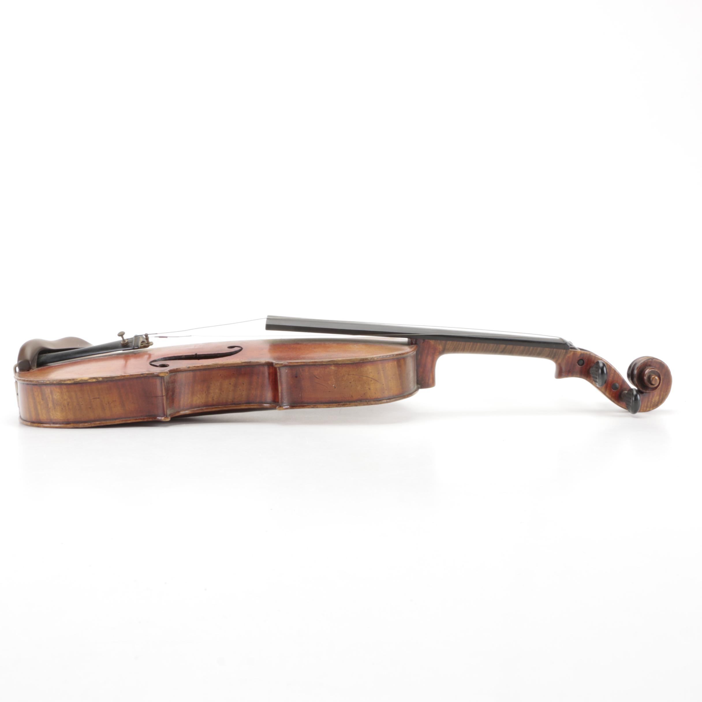 Louis Lowendall "Grand Concert" 4/4 Violin with Bow | EBTH