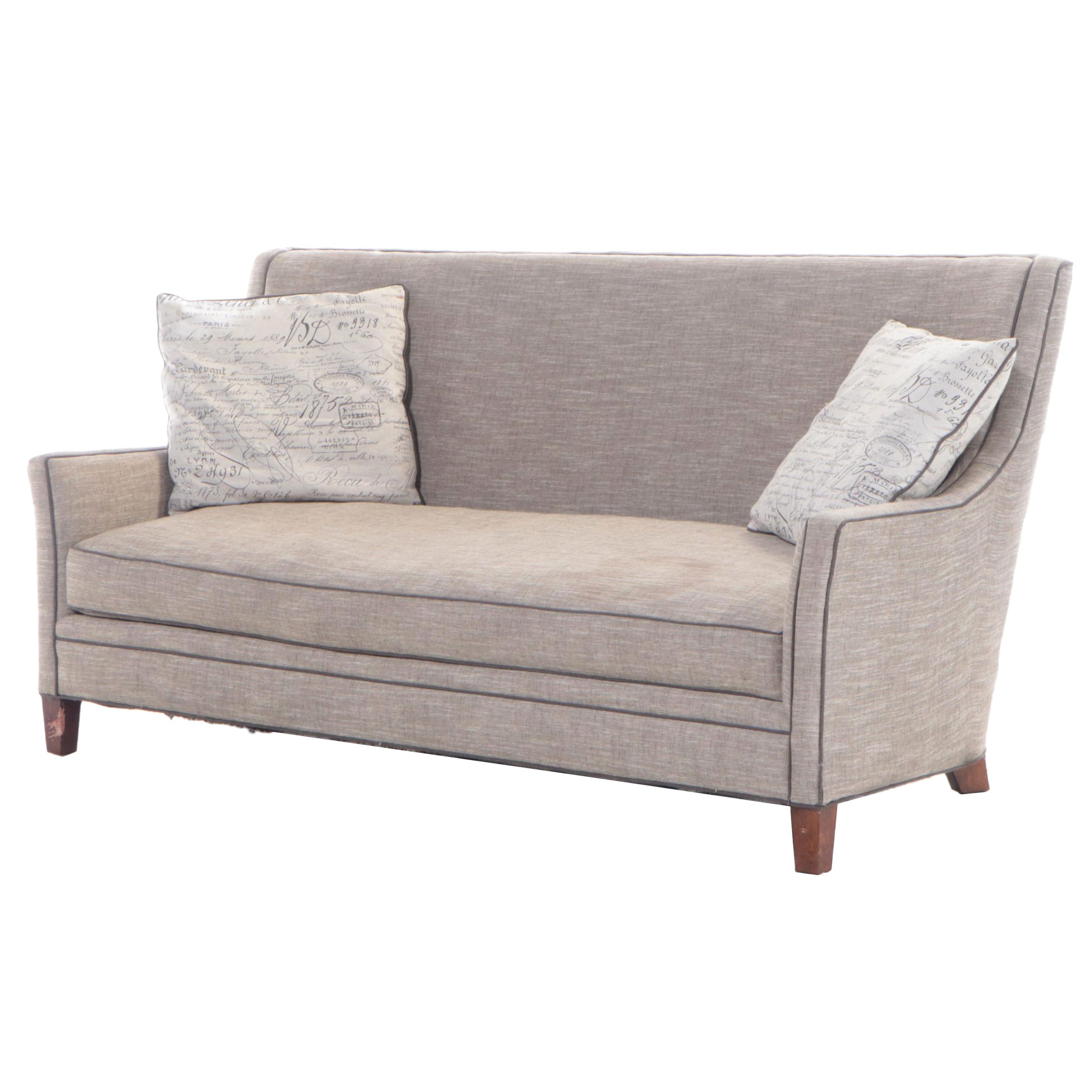Contemporary Upholstered High-Back Sofa | EBTH