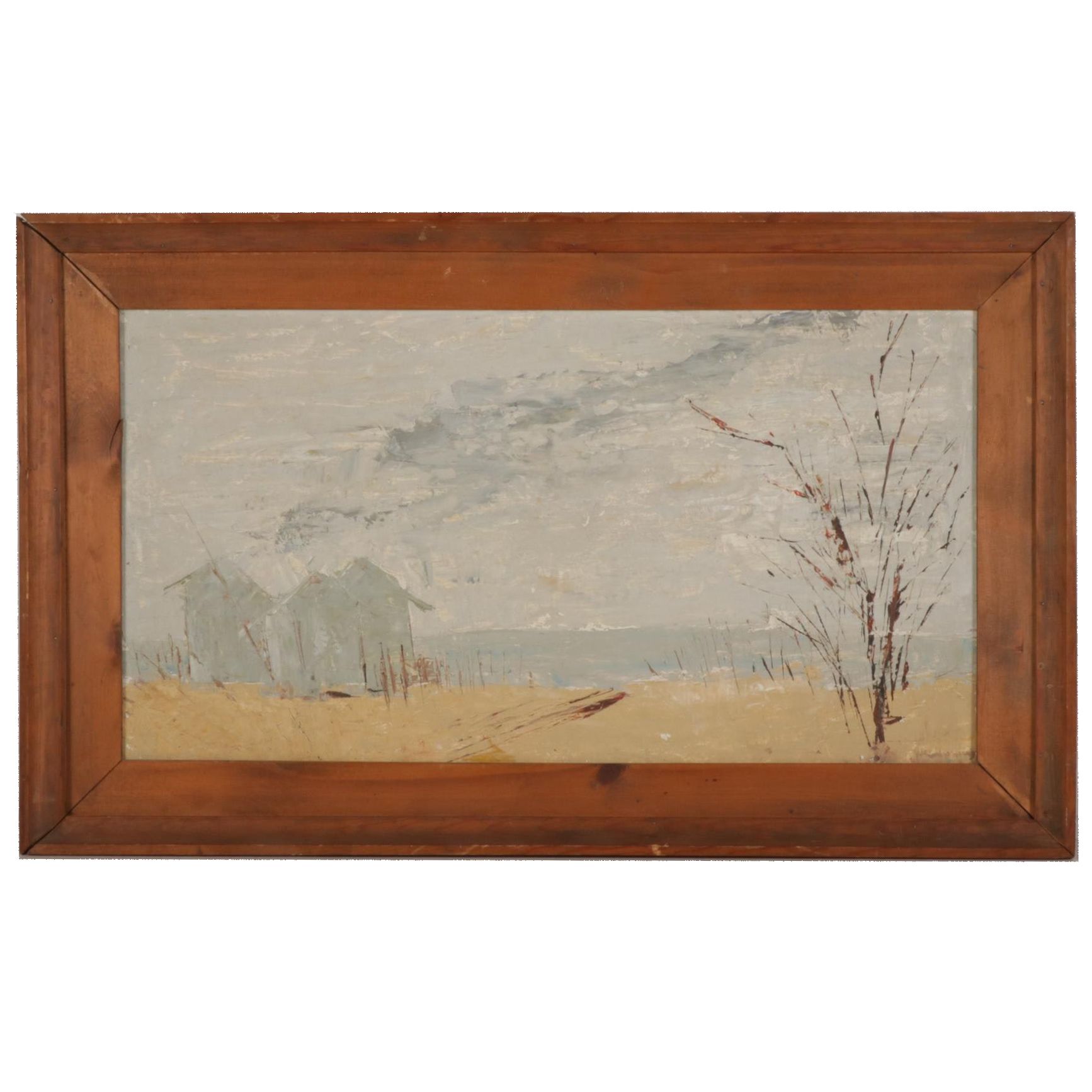 Margaret Rodgers Seaside Cottages Oil Painting | EBTH