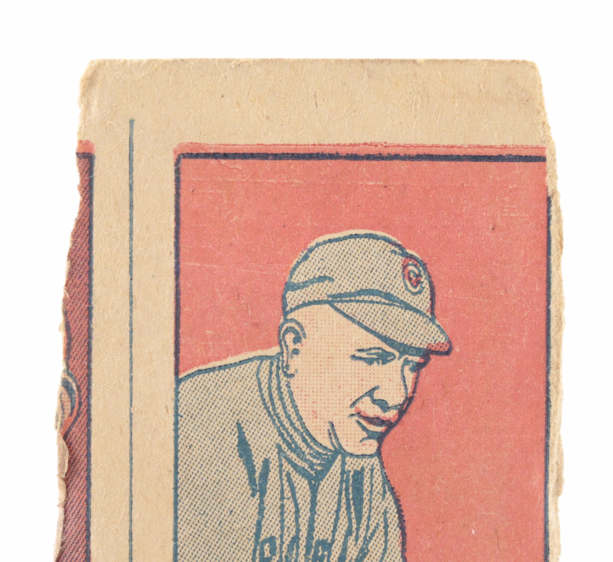 1926 W512 Tris Speaker #4 Ex-Mgr. Cleveland A.L. Hand Cut Baseball ...