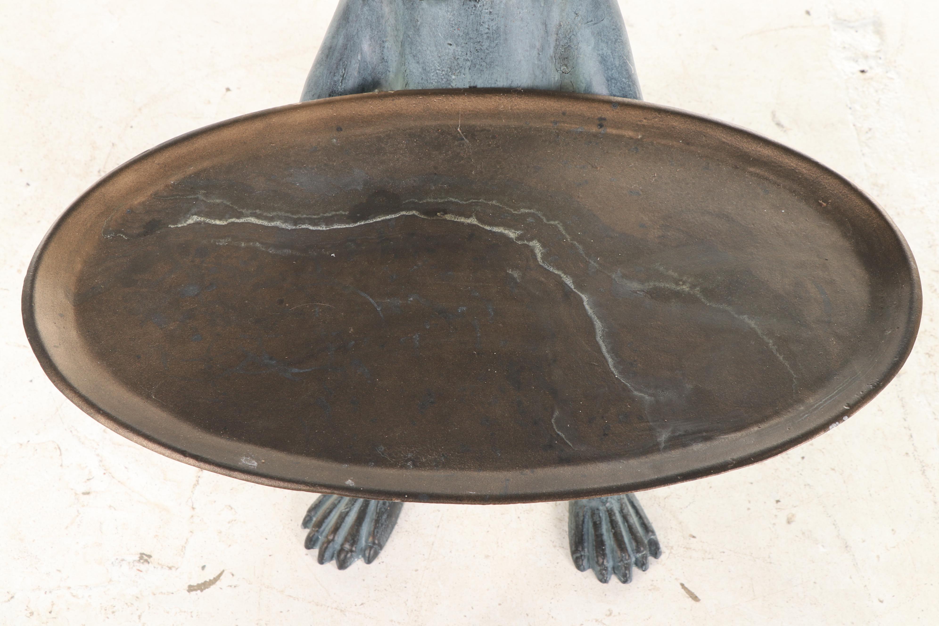 Frontgate "Belvedere" Powder-Coated and Cast Aluminum Alligator Table ...