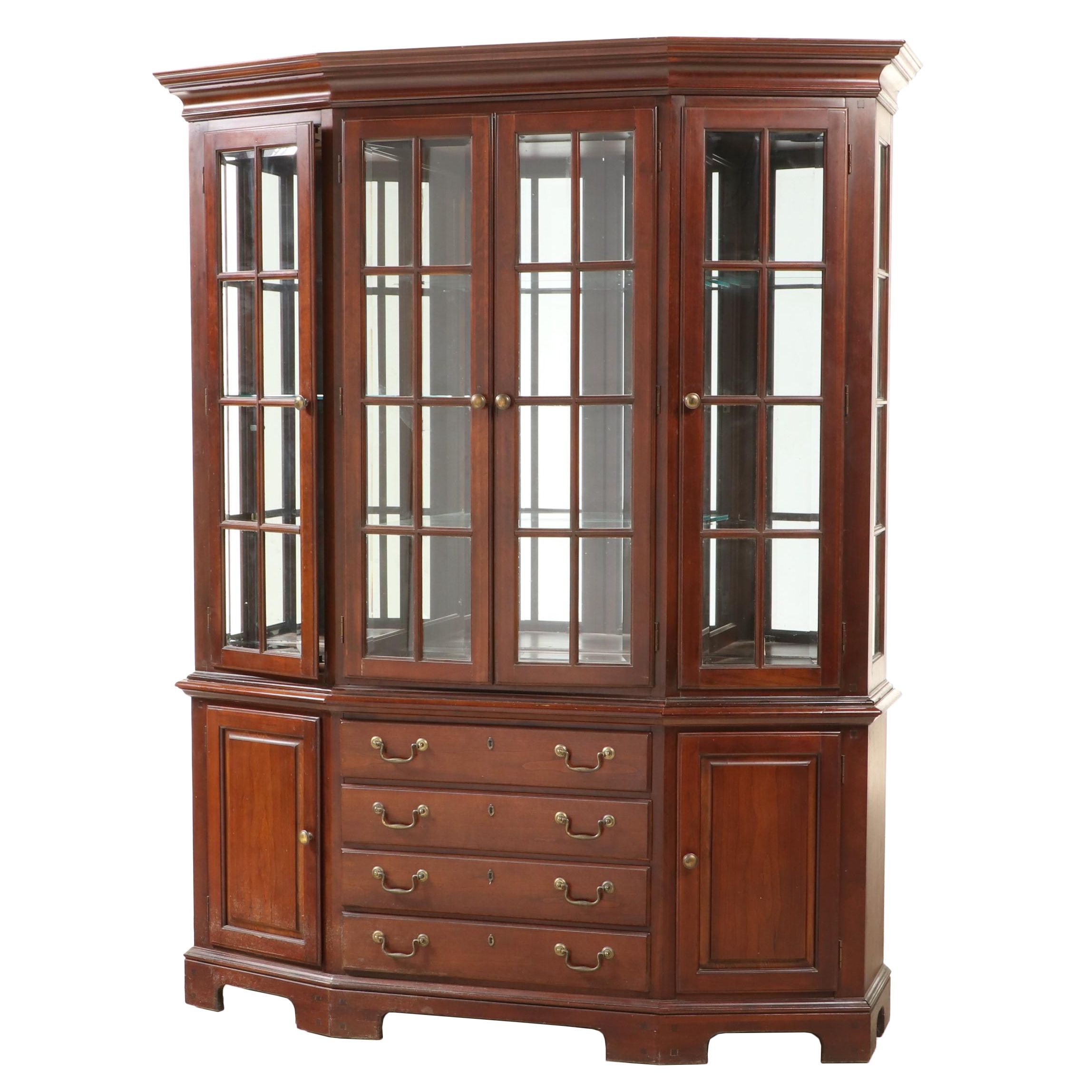 Thomasville "Pleasant Hill" Cherry Buffet and China Cabinet | EBTH
