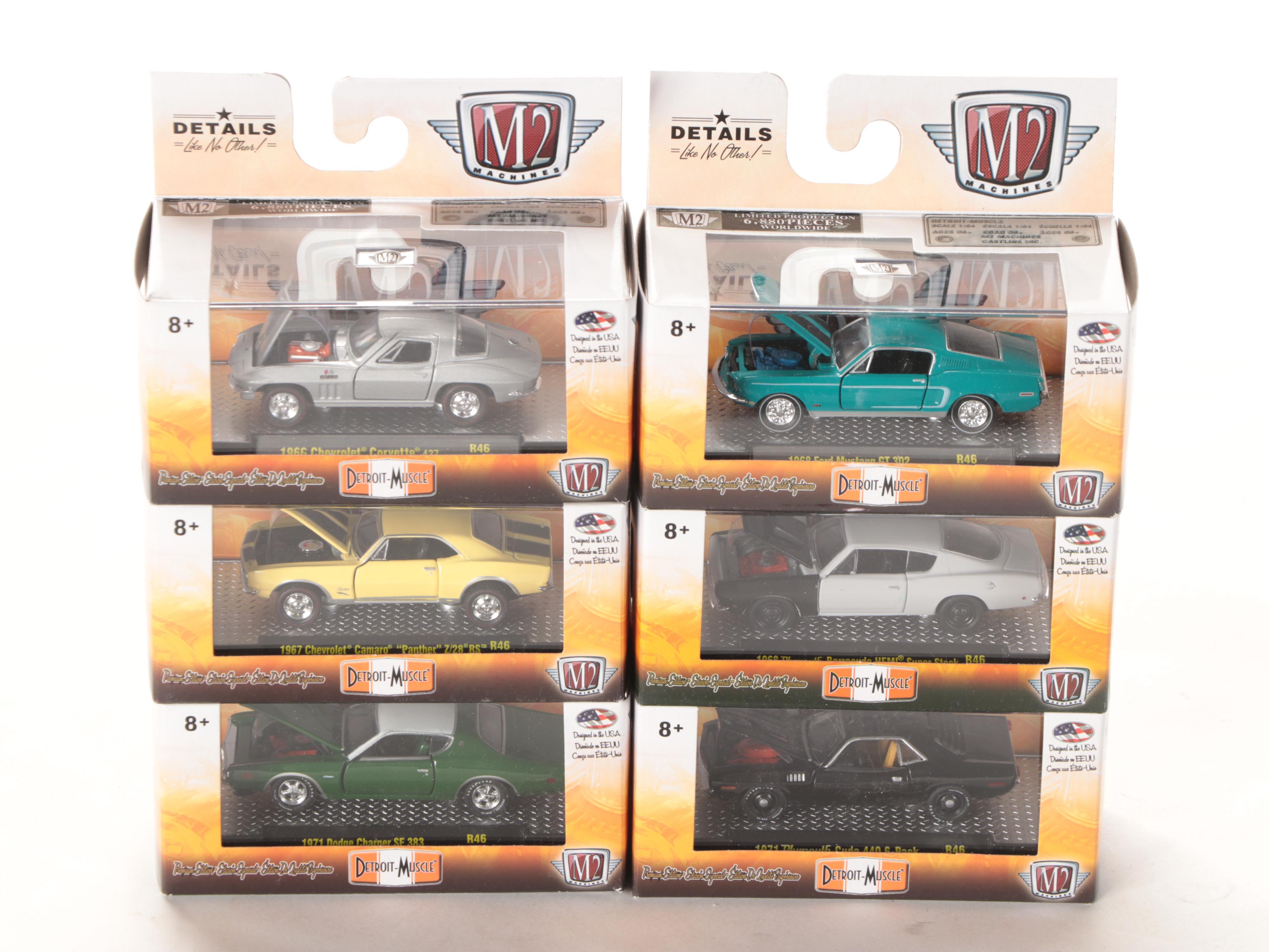 M2 Machines Detroit Muscle, Moon, Pan Am, Other Diecast Model Vehicles ...