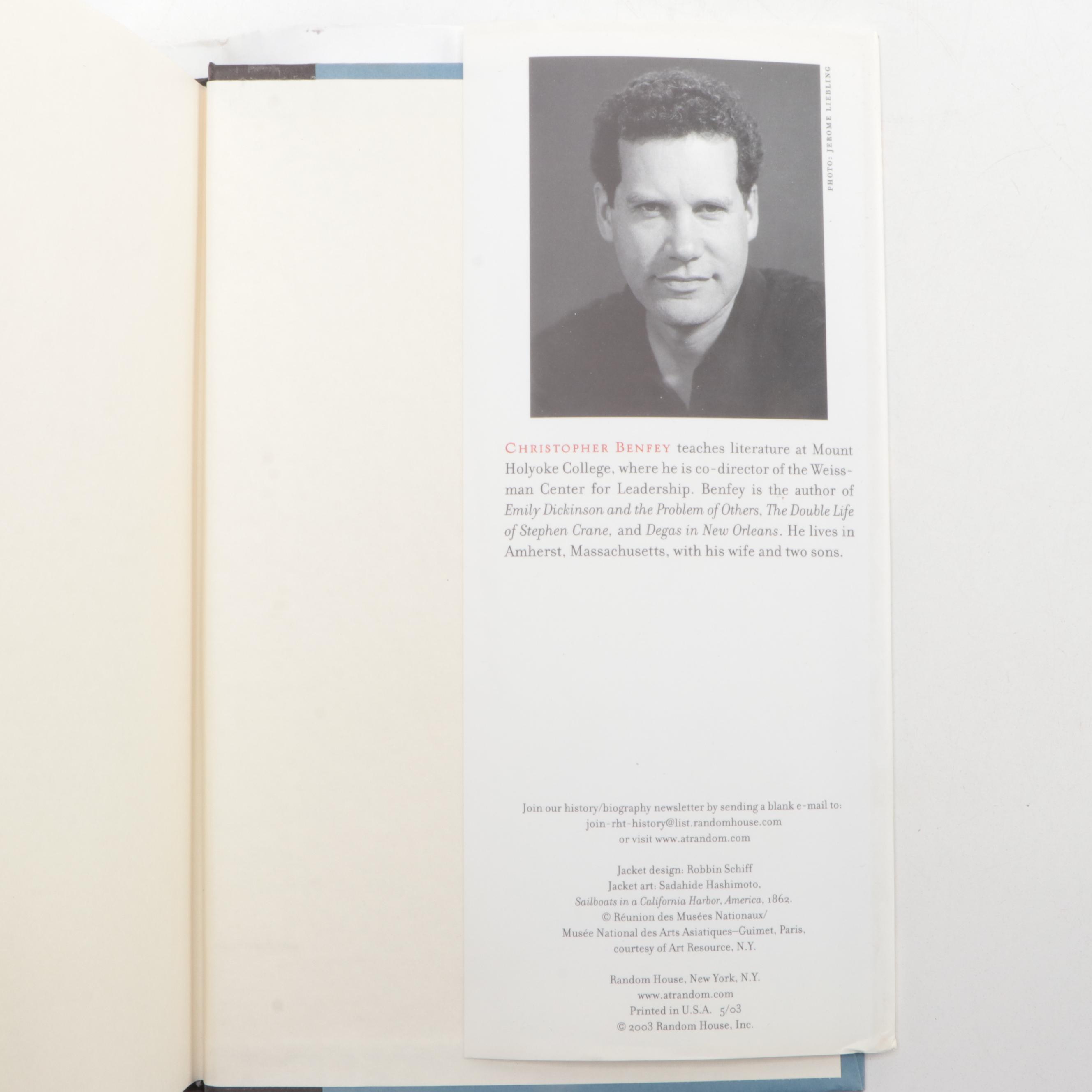 First Edition "The Great Wave" by Christopher Benfey and Other Book | EBTH