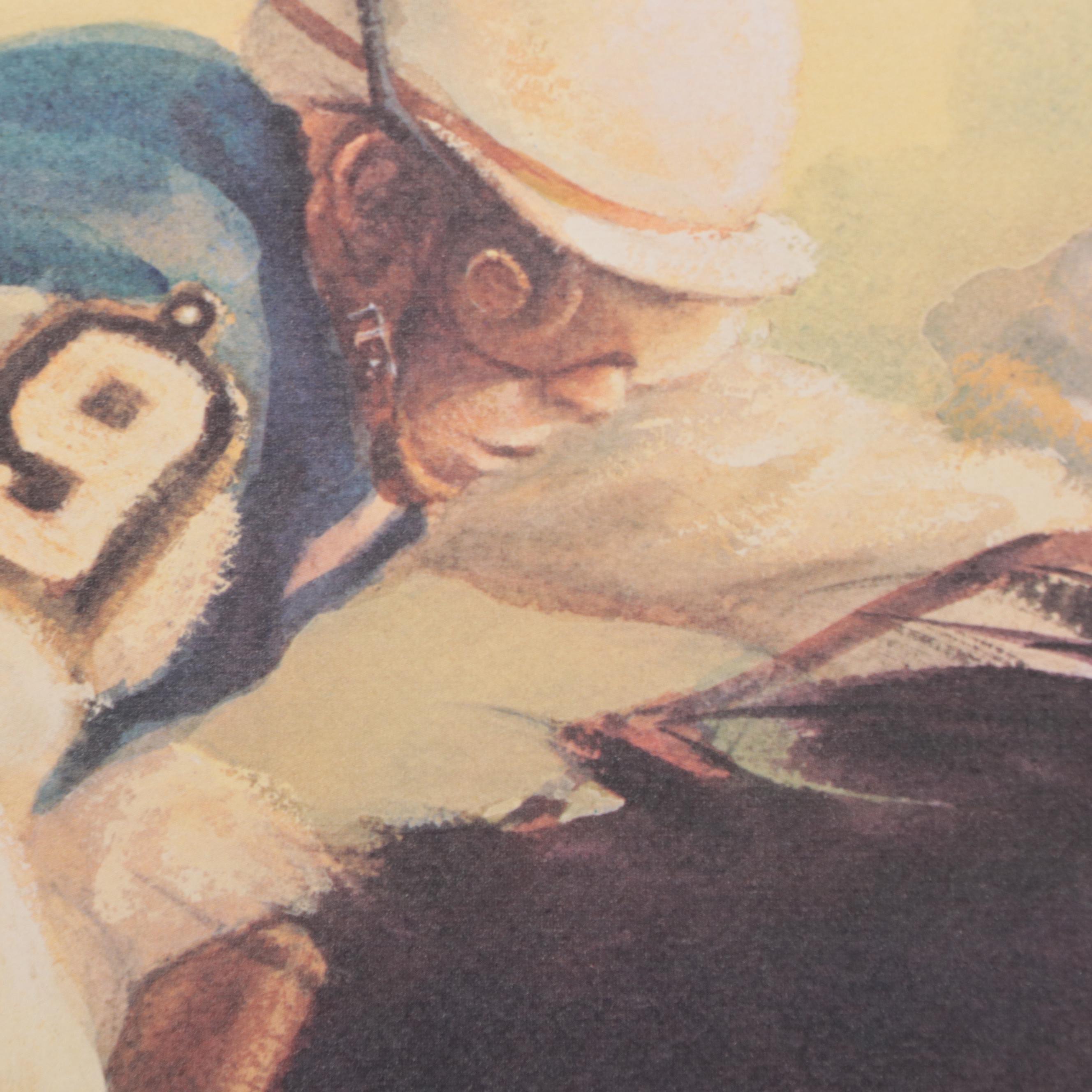 James Crow Offset Lithograph "Nine's on the Move," 1988 | EBTH