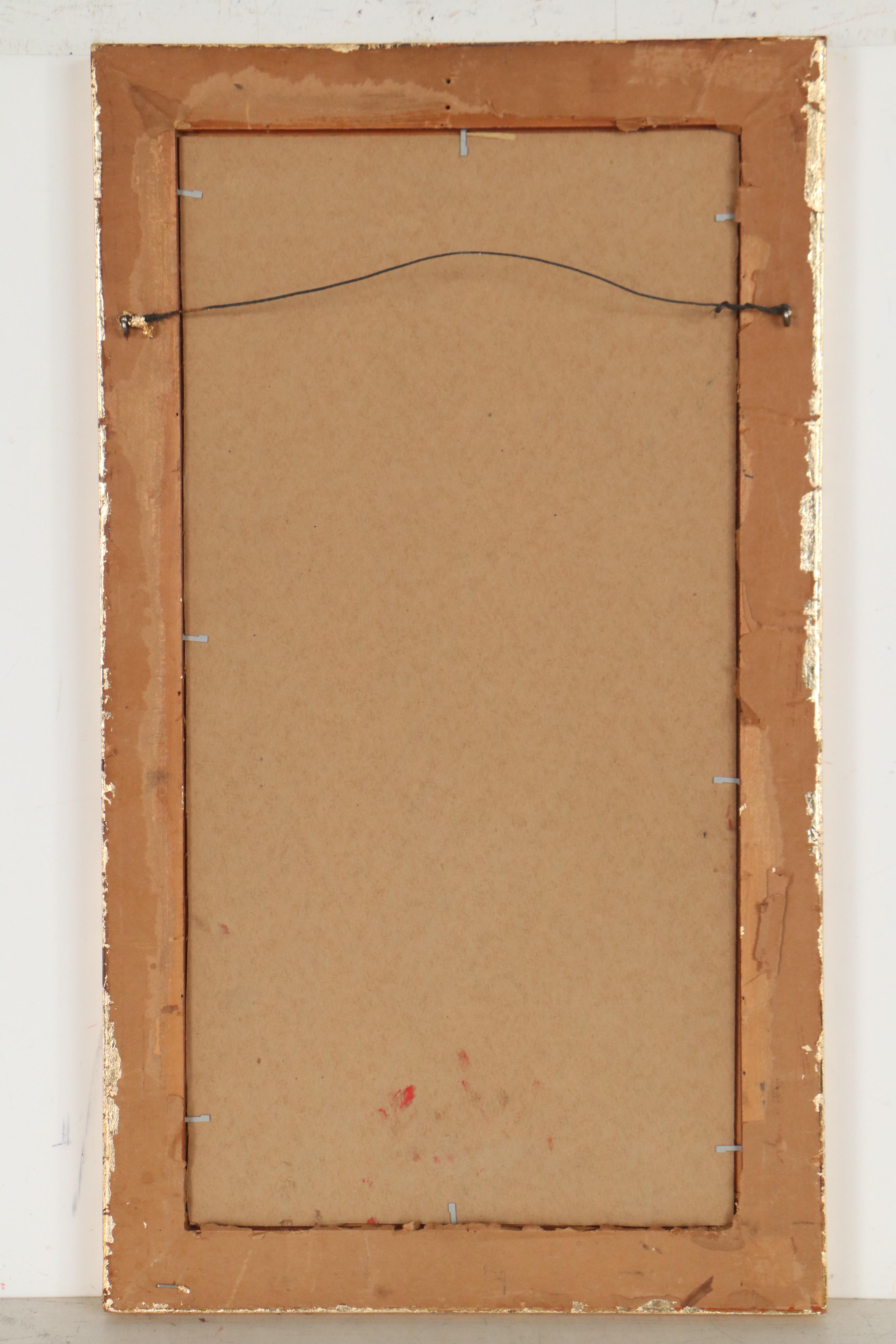 Carlo Valensi Oil Painting of Woman Playing the Mandolin, Early 20th ...