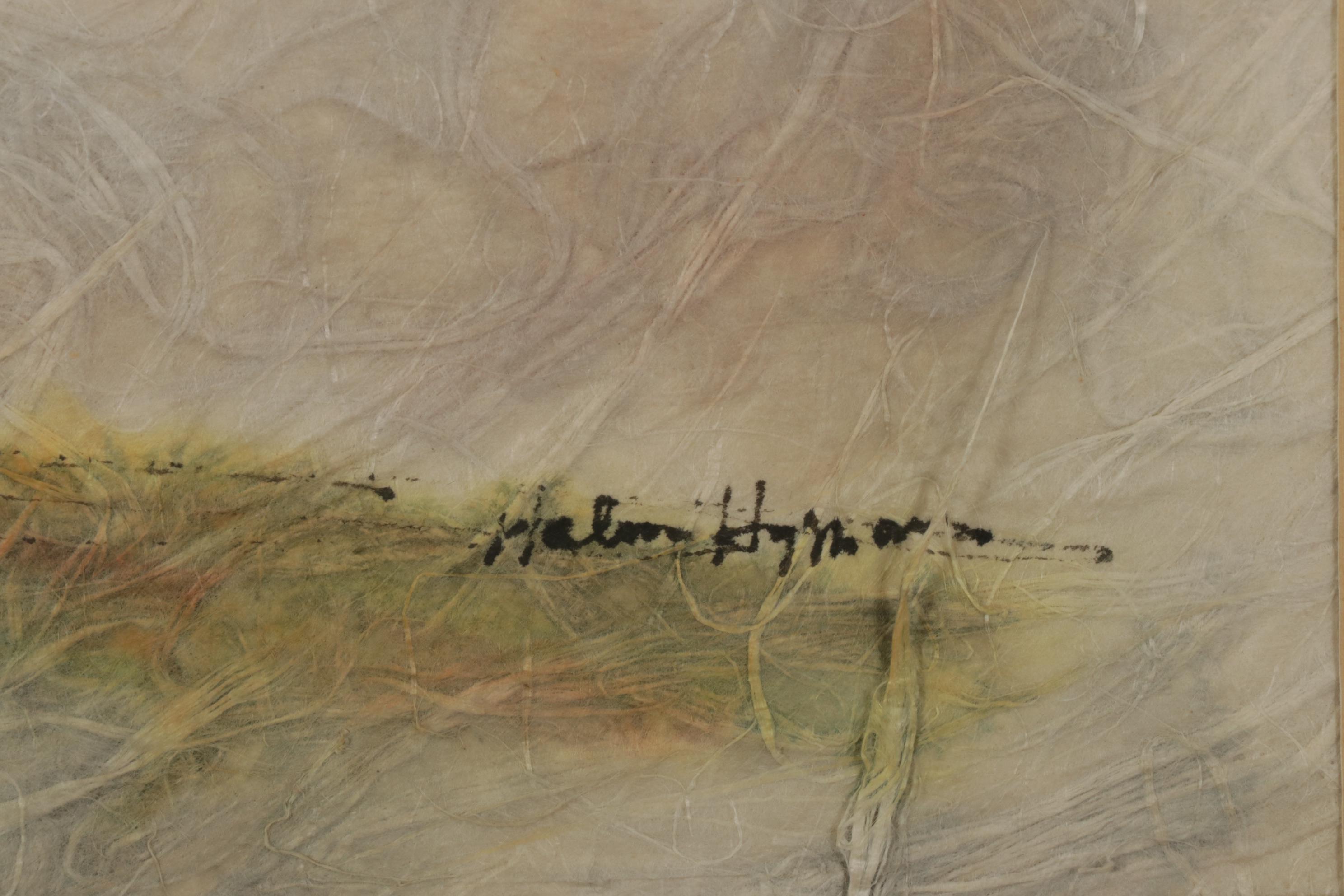 Helen Hyman View of Mount Adams Watercolor Painting, Mid to Late 20th ...