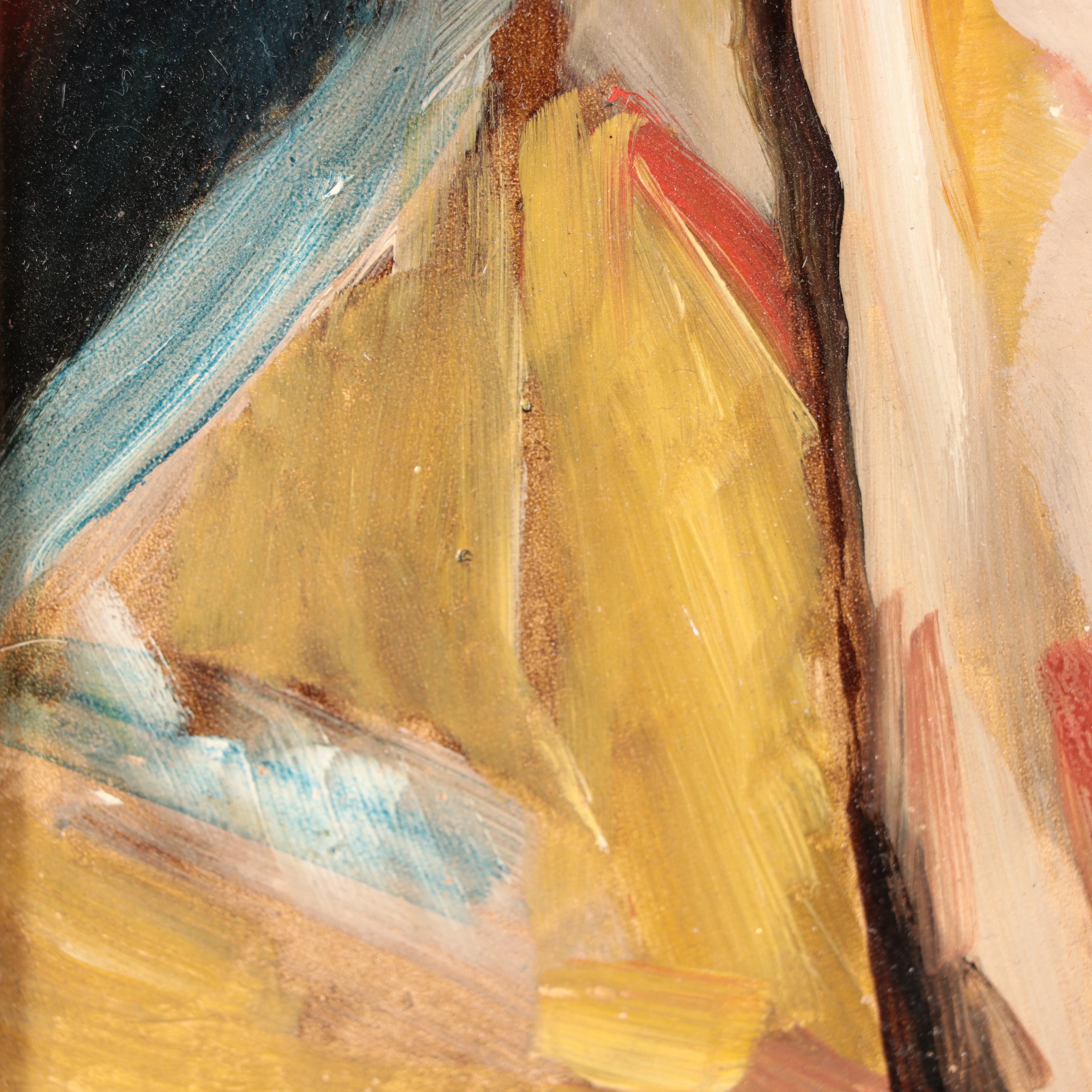 Eugene von Blaas Portrait Oil Painting, 1884 | Everything But The House