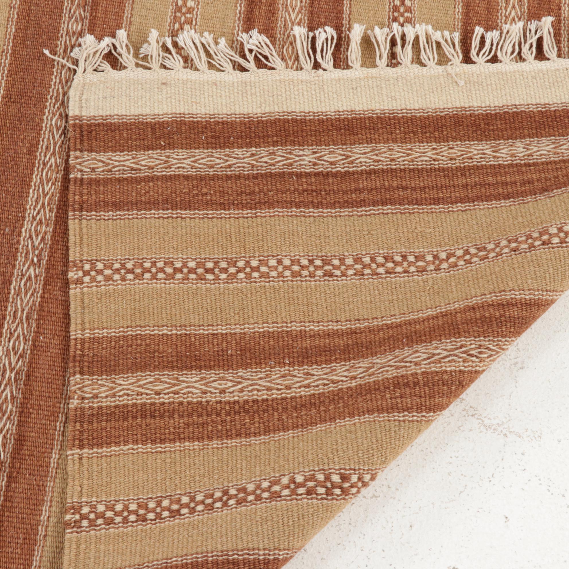 3'11 x 6'2 Handwoven Mexican Area Rug | EBTH