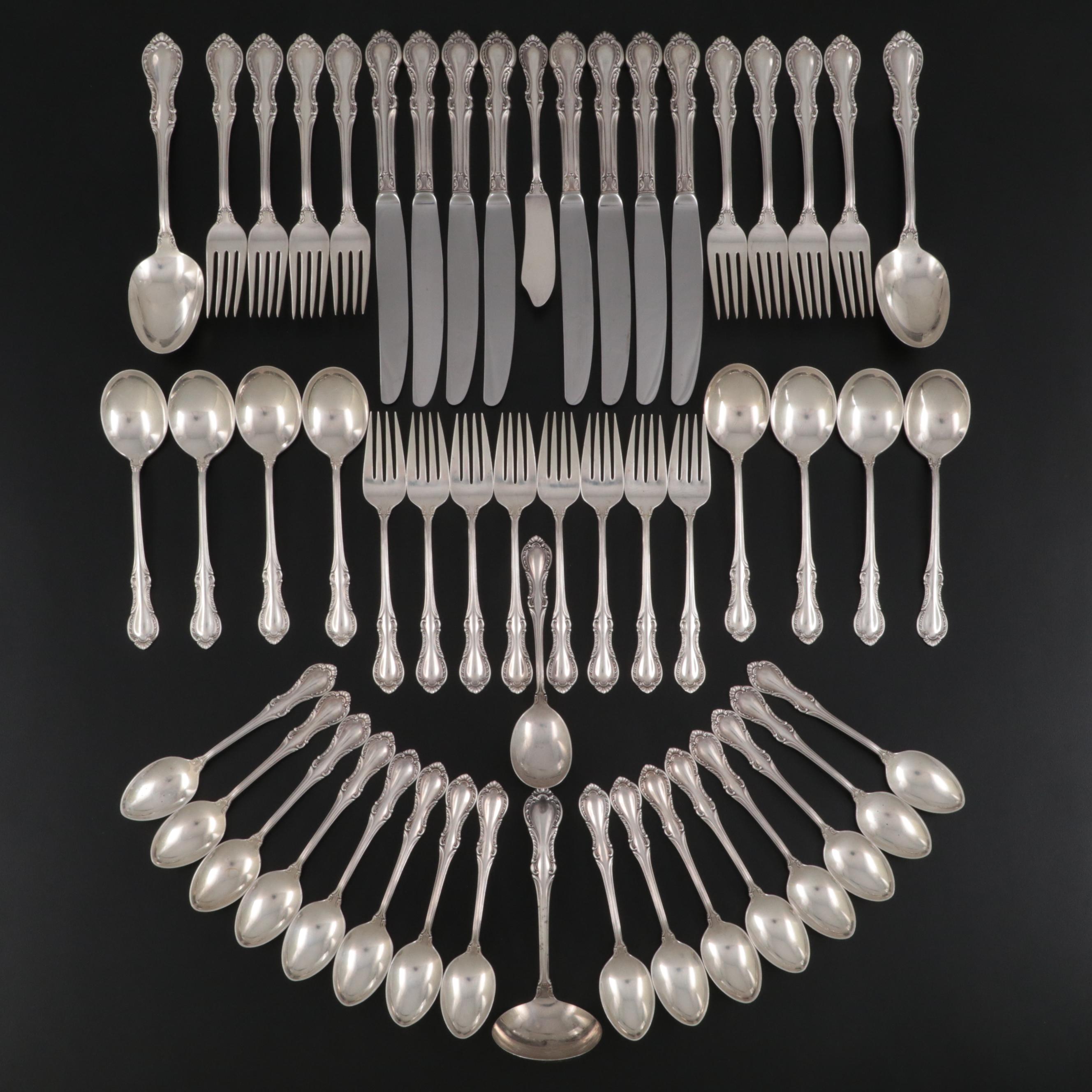 Fine Arts "Southern Colonial" Sterling Silver Flatware and Serving ...