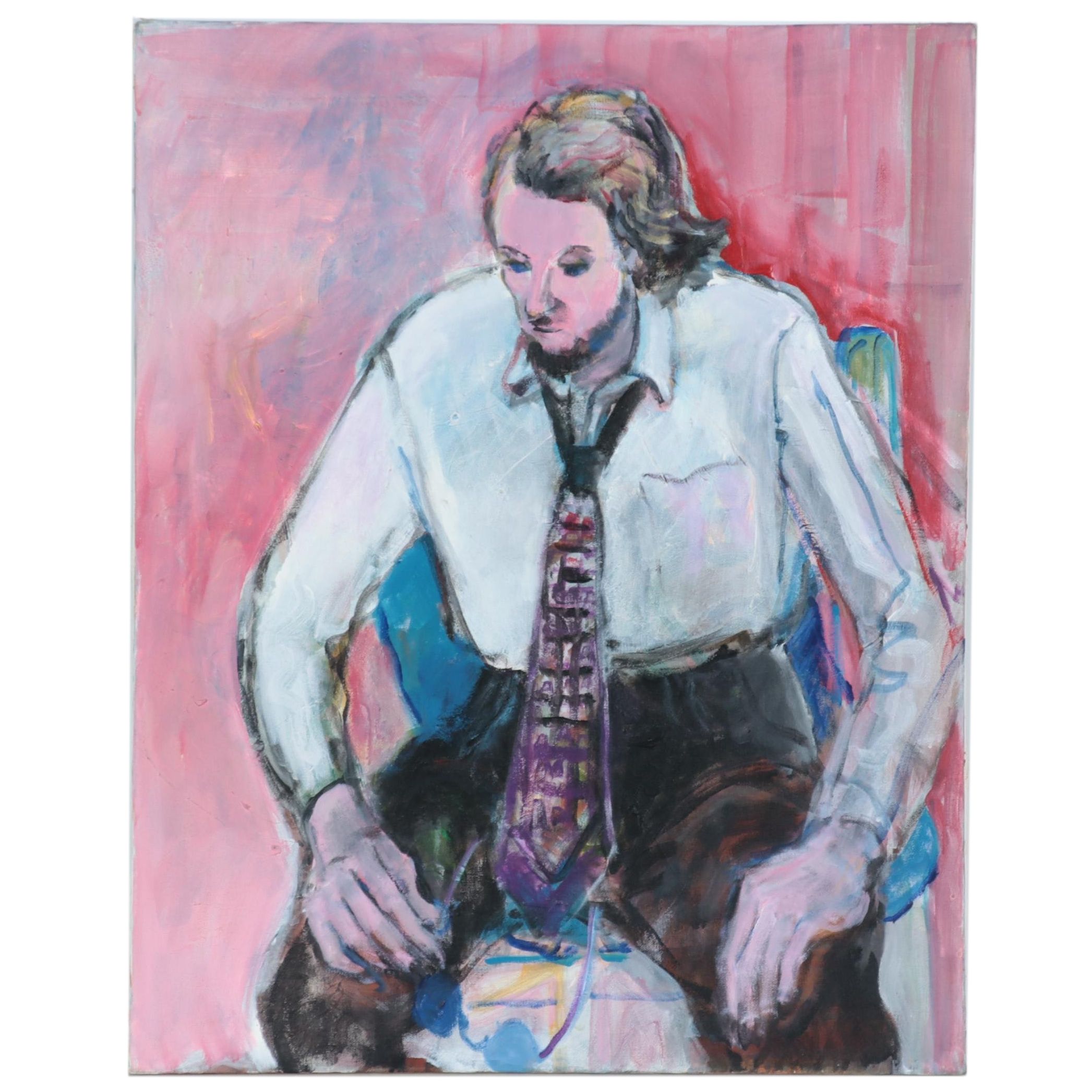 Marion Maas Portrait Oil Painting "Babs Weiss" | EBTH