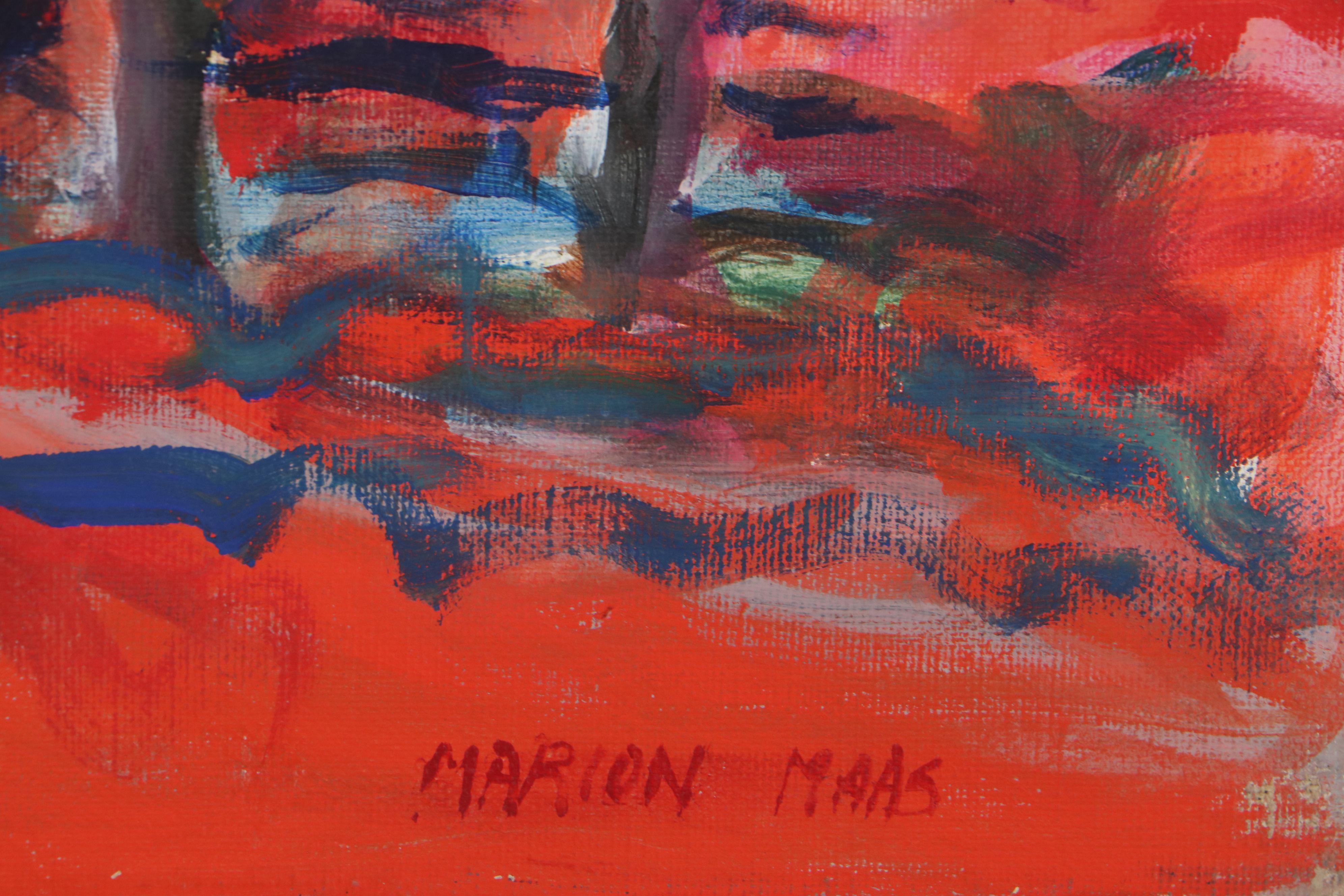 Marion Maas Oil Painting of Geese | EBTH